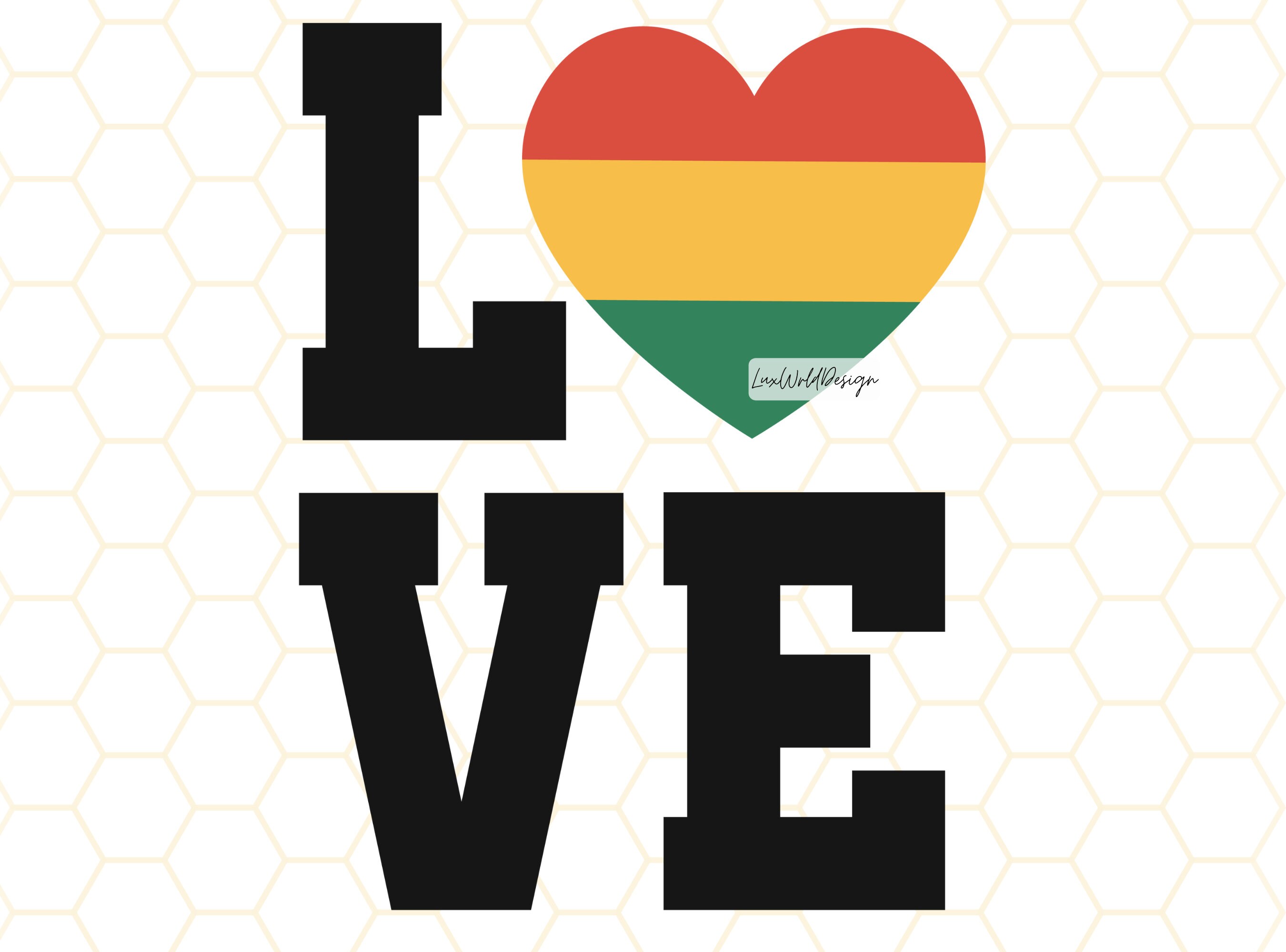 Love Black History Month PNG Black History Month | Inspire Uplift
