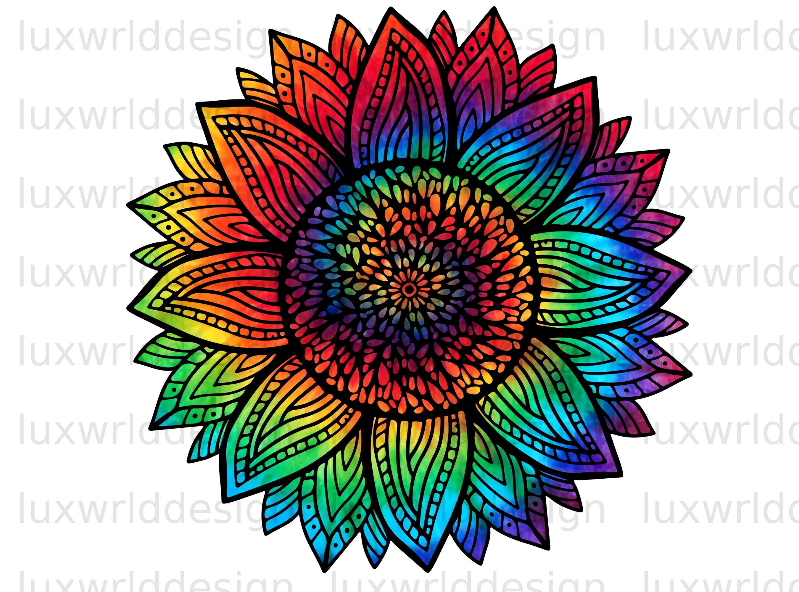 Multicolor Sunflower PNG Sunflower png Western S | Inspire Uplift