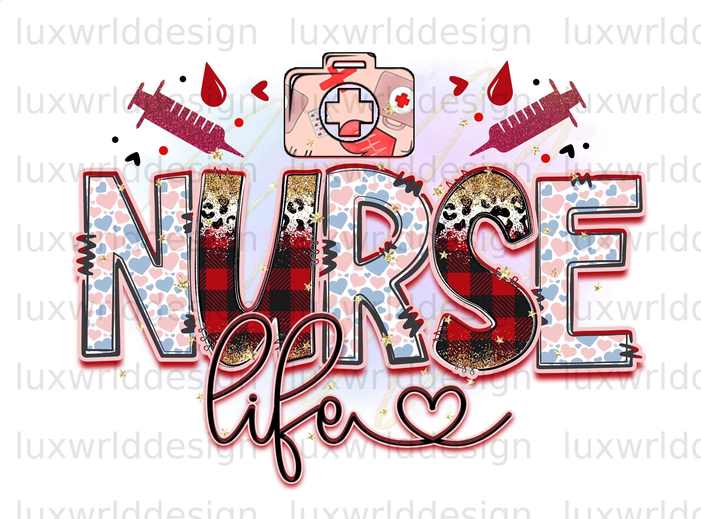 Nurse Life PNG Nurse png Nursing png Sublimatio | Inspire Uplift