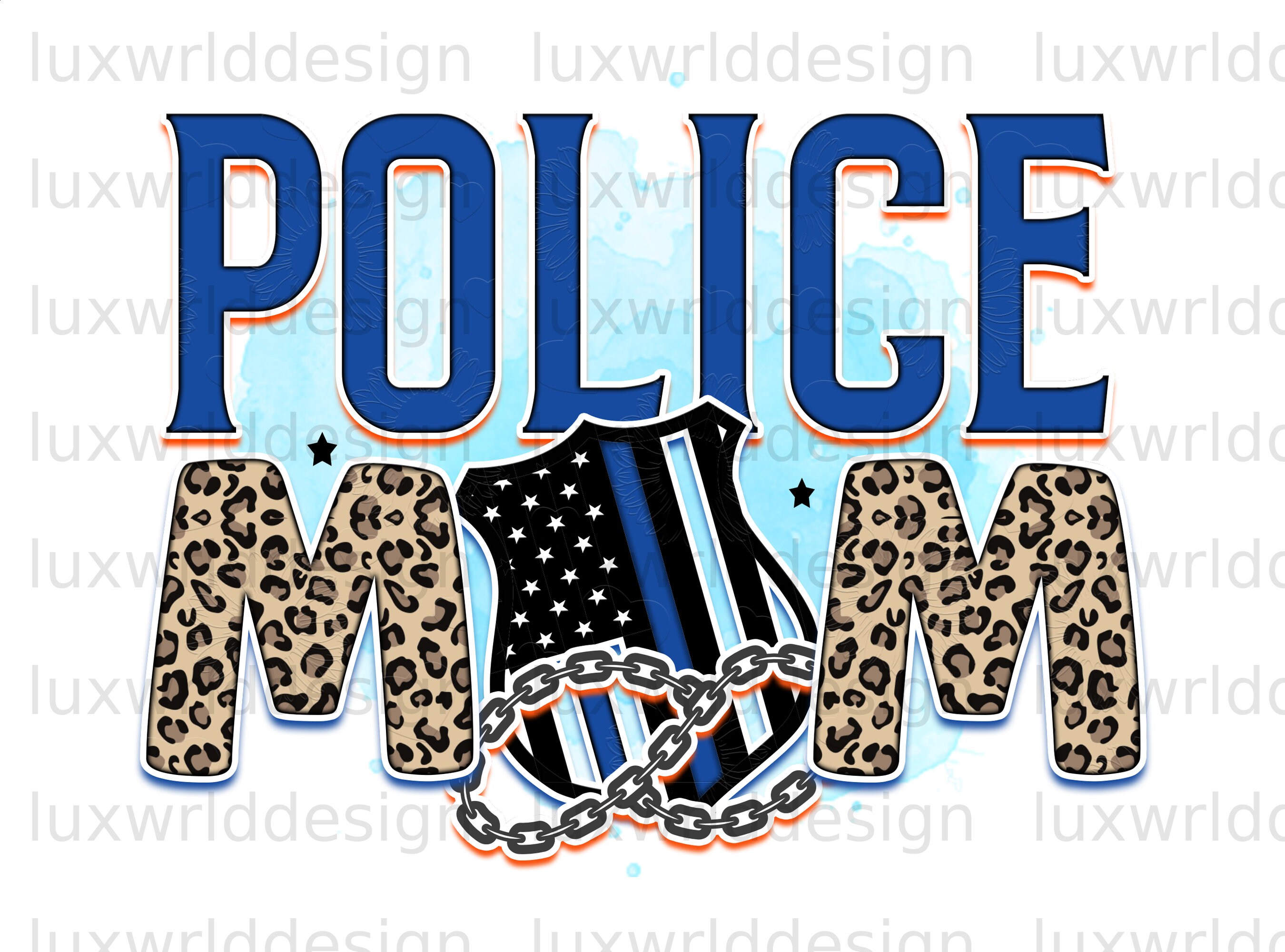 Police Mom PNG Police Design Police png Sublima | Inspire Uplift