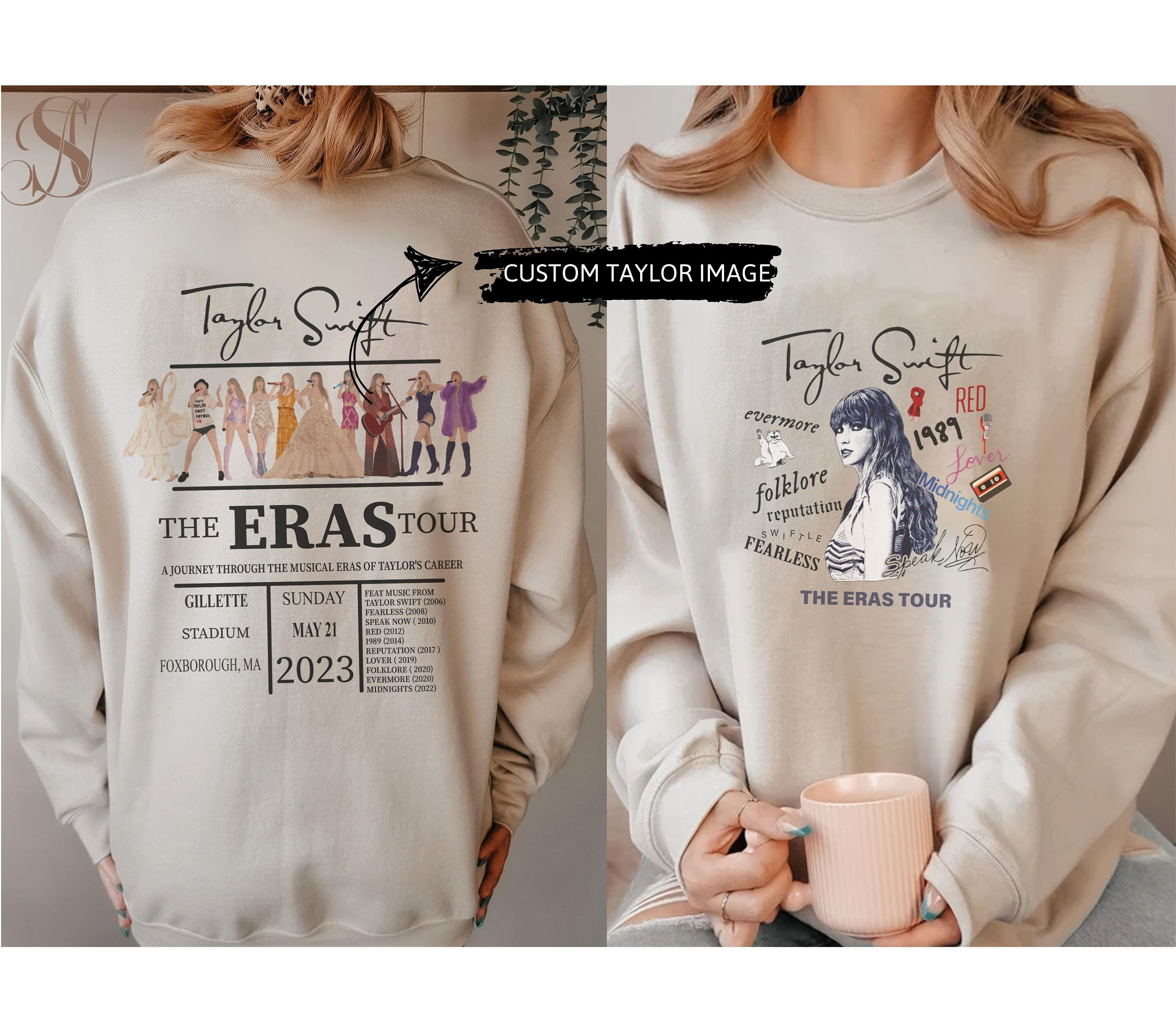 TSwiftie The Eras Tour T-Shirt, Custom Eras Tour - Inspire Uplift