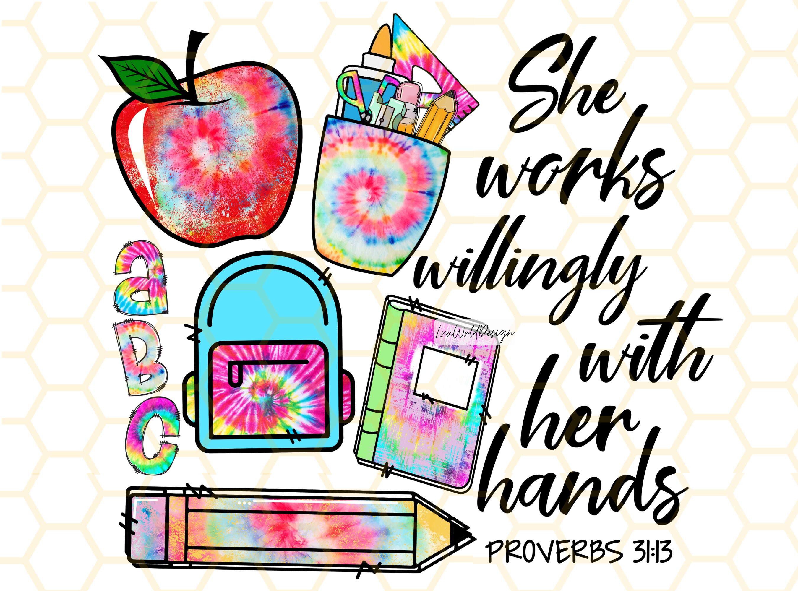She Works Willingly With Her Hands PNG Teacher pn | Inspire Uplift