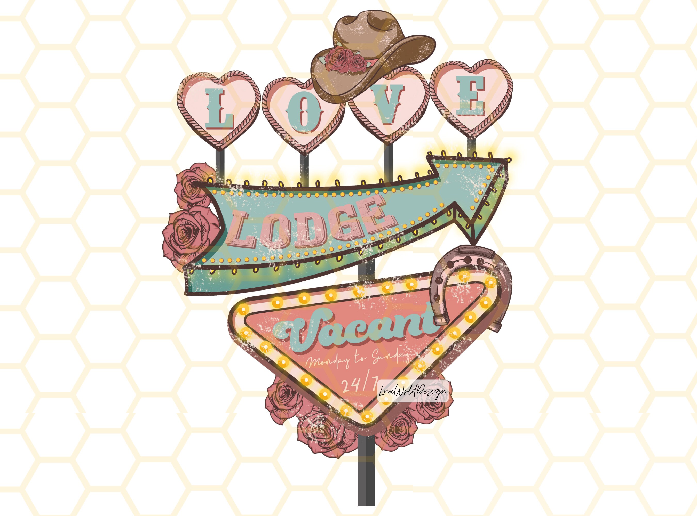 Western Street Sign PNG Western Valentine png We | Inspire Uplift