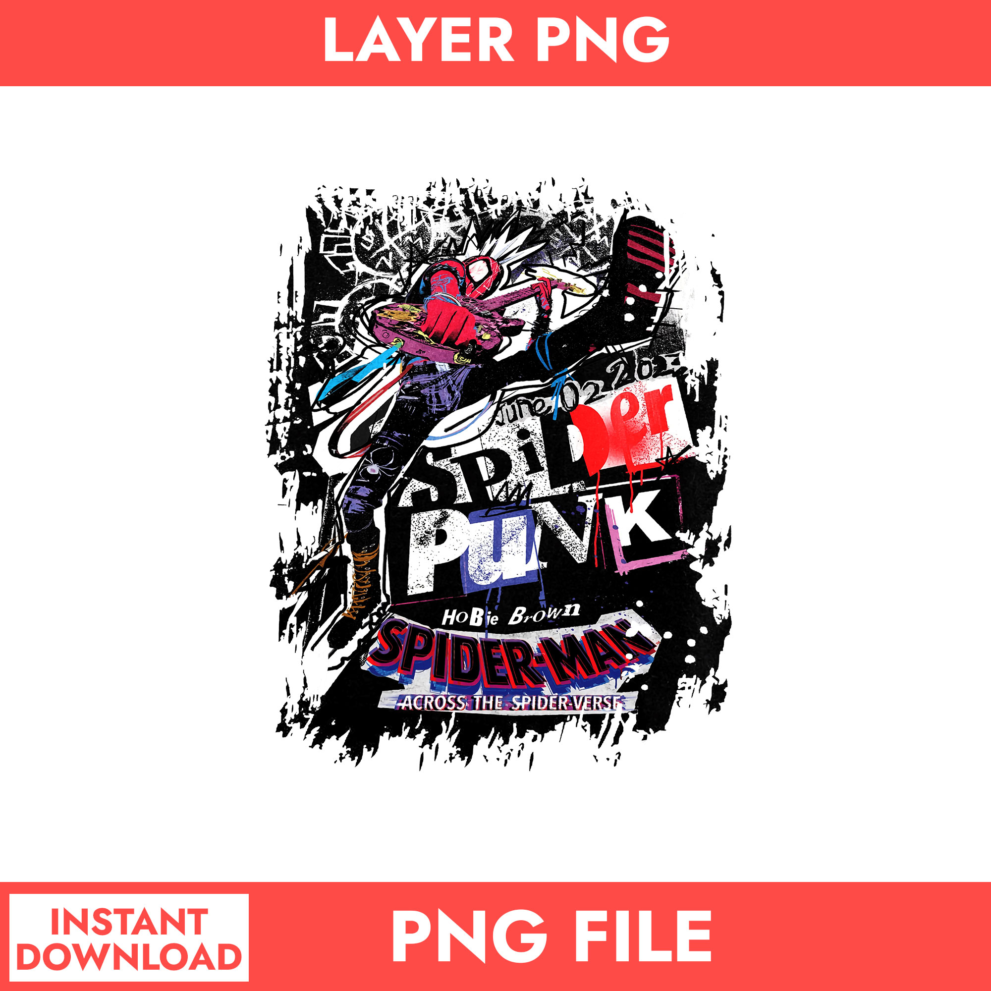 Spider Punk Png, Spider Man Png, Superhero Png, Avengers Png - Inspire ...