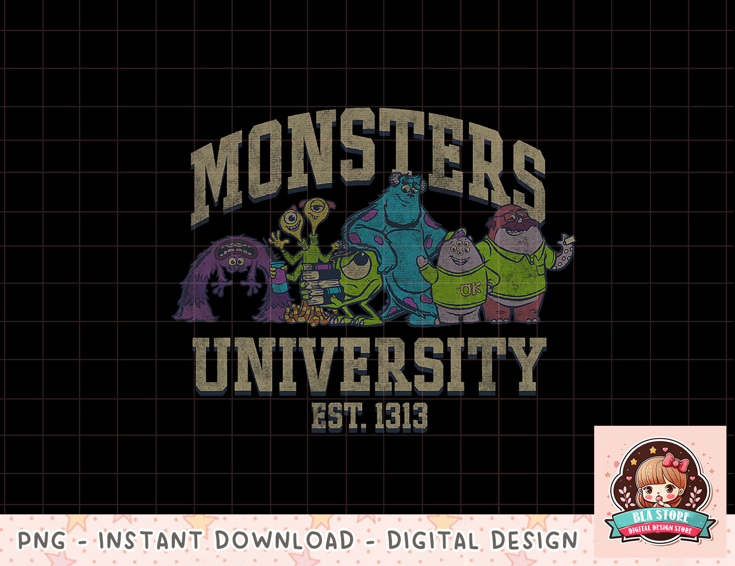 Monsters Universiteit Logo Mu