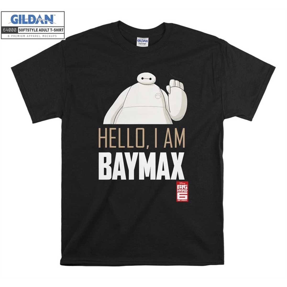 Disney Big Hero 6 TV Series Baymax Hello T shirt Hoodie Hood | Inspire ...