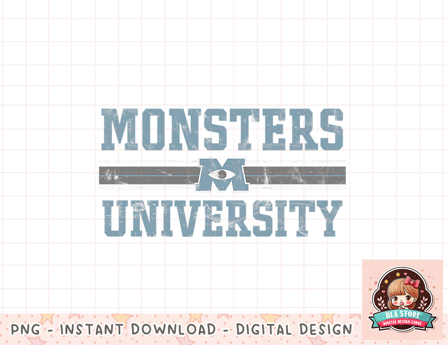 Disney Pixar Monsters University Simple Boarder Collegiate p - Inspire ...