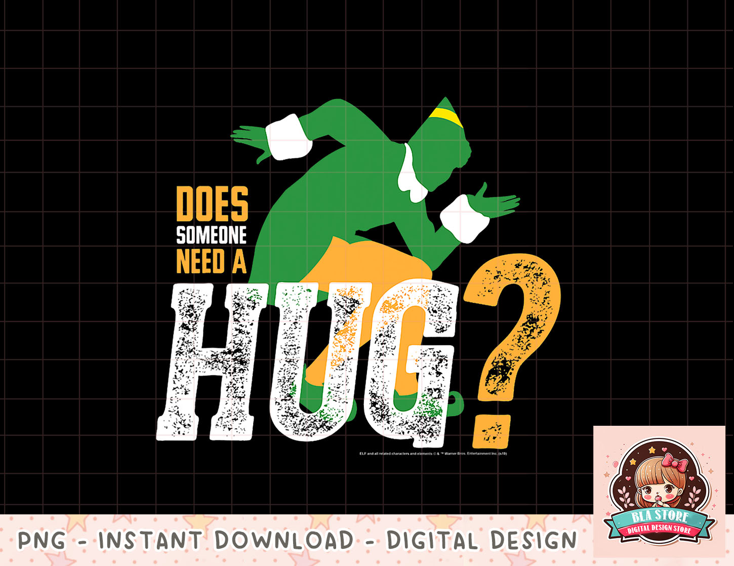 Elf Does Someone Need A Hug png, instant download, digital p - Inspire ...