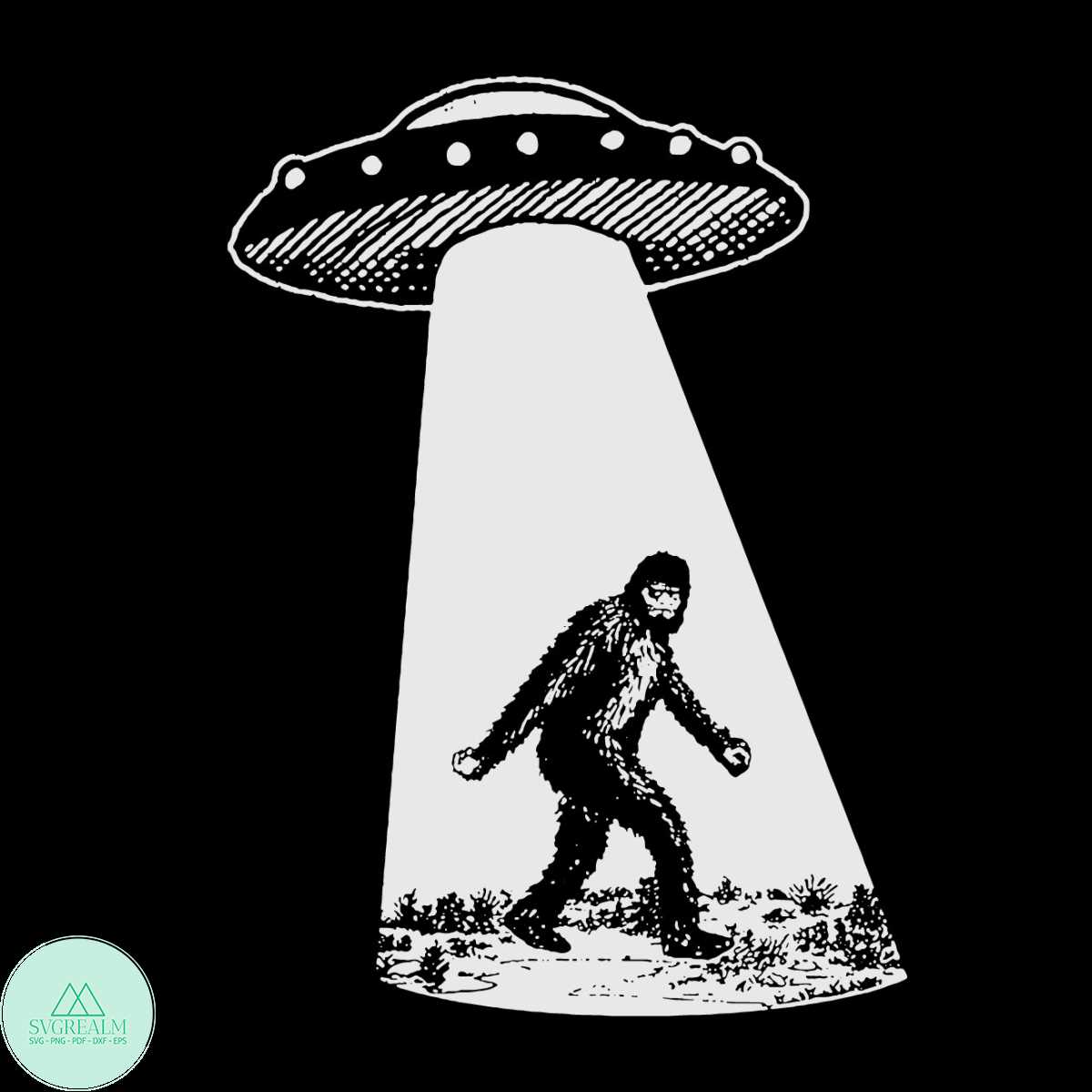 Alien Abduction Svg | Inspire Uplift