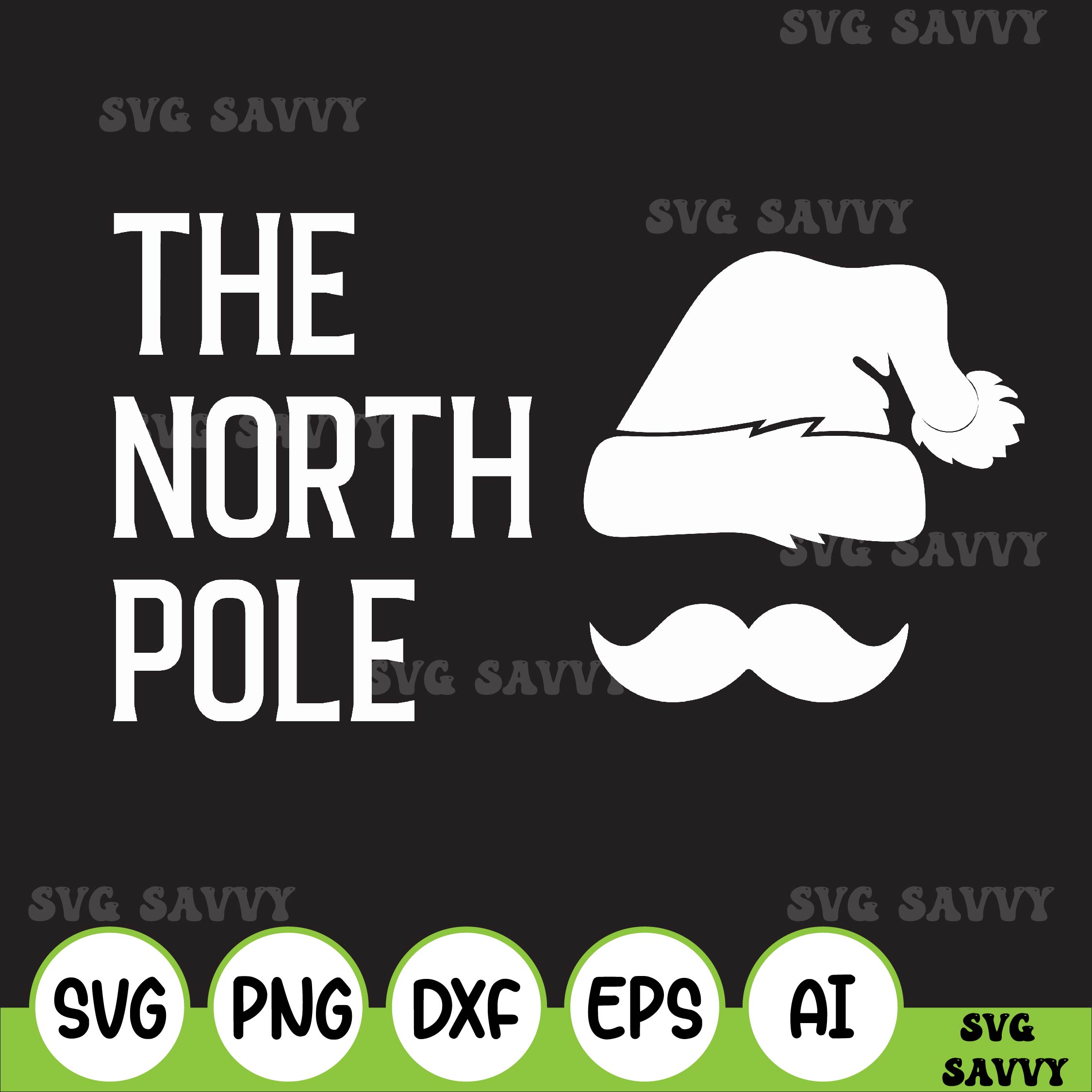 The North Pole Christmas Svg, The North Pole Christmas Unise | Inspire ...