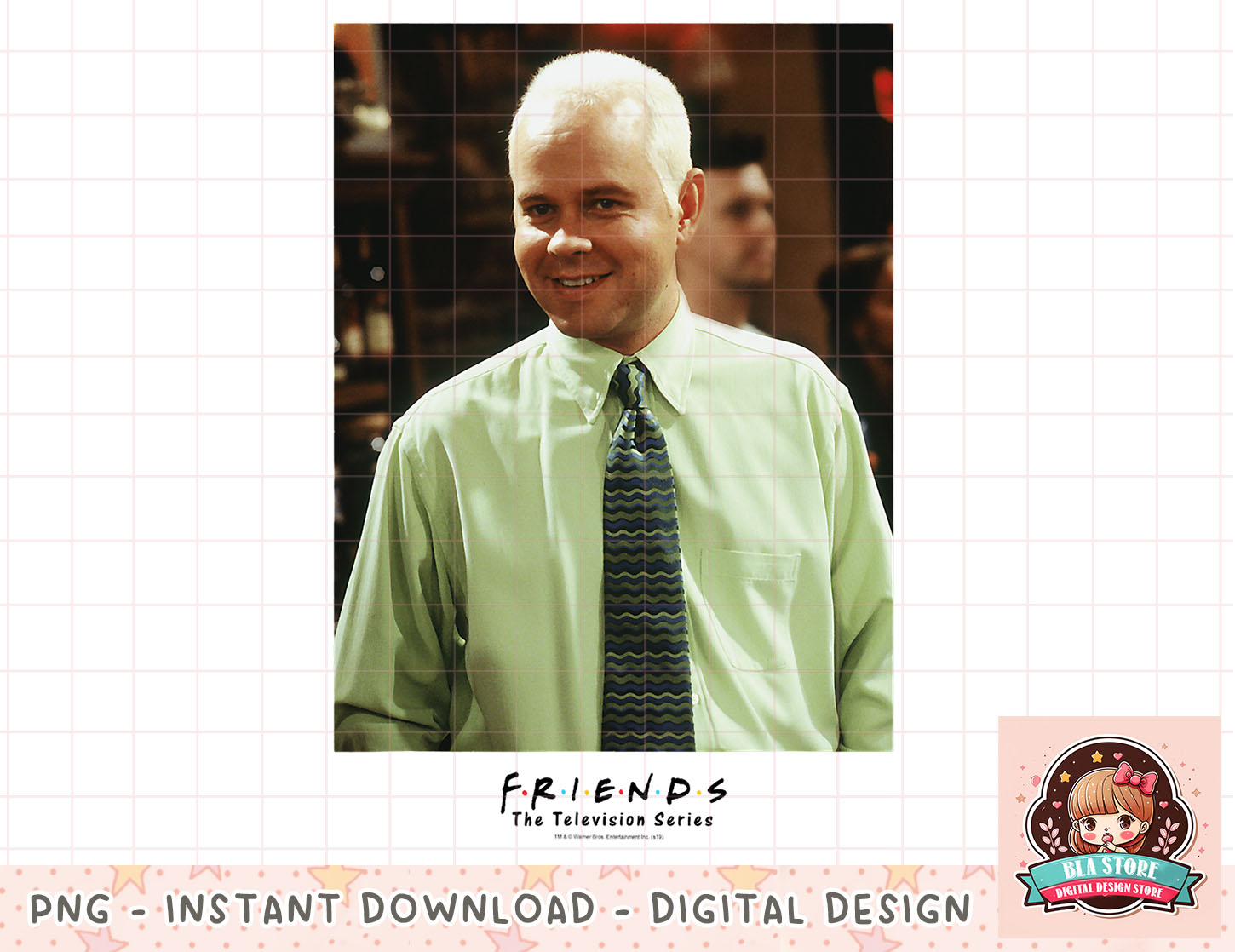 Friends Gunther png, instant download, digital print | Inspire Uplift