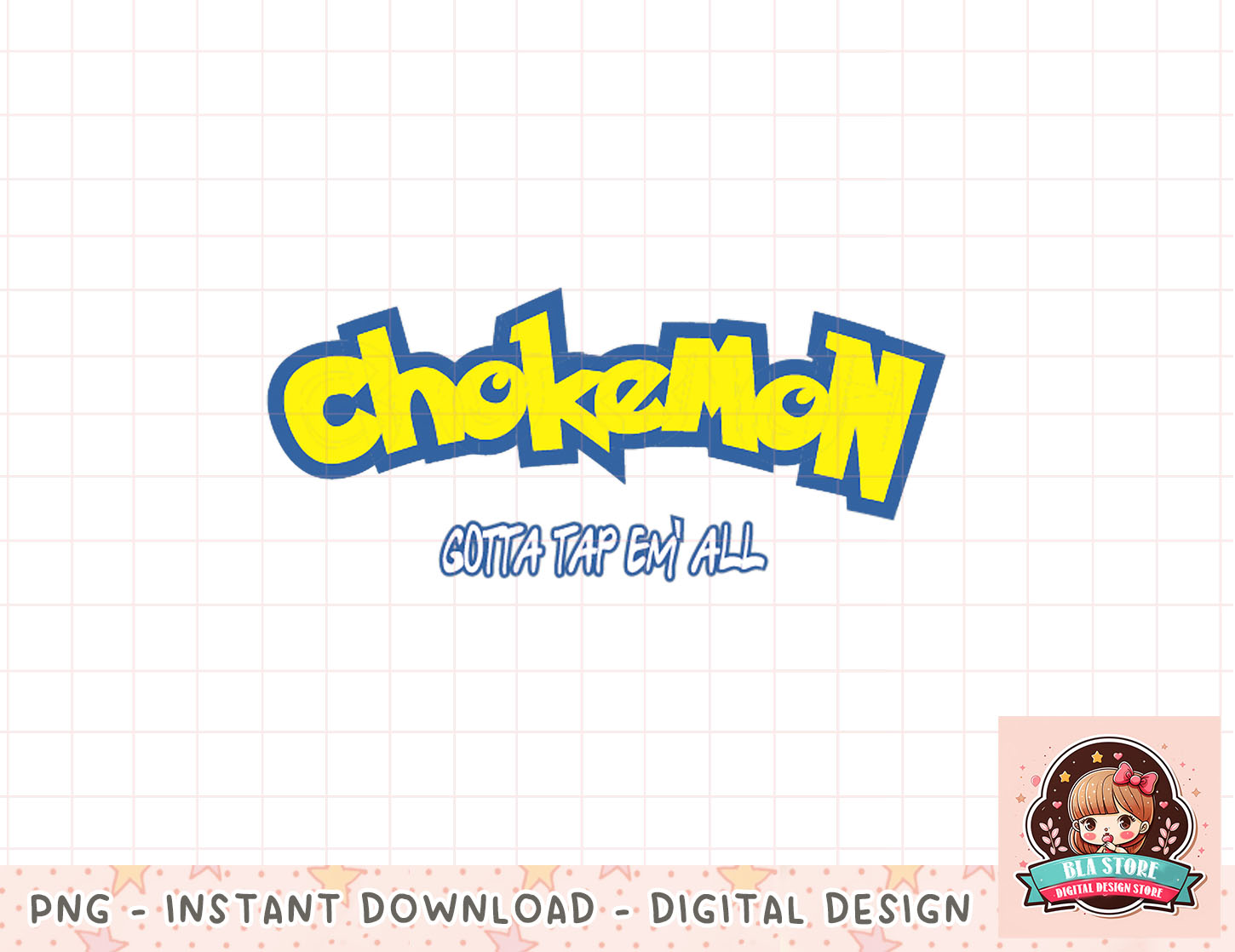 Fun, Cute, Chokemon Jiu Jitsu png, instant download, digital | Inspire ...