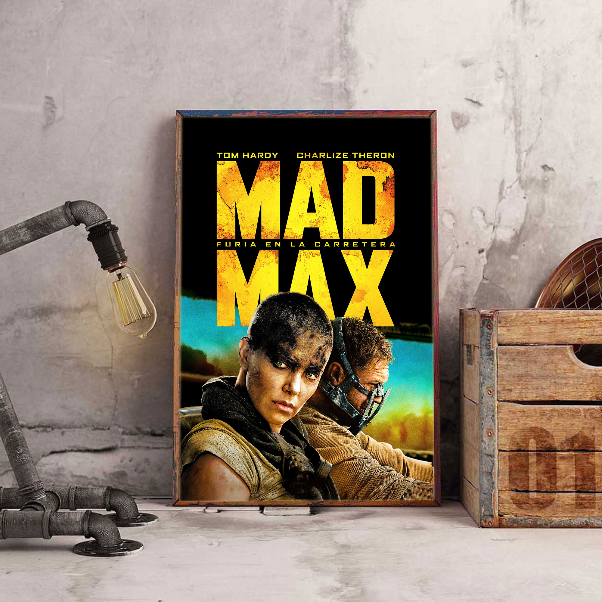 Mad Max Poster, Mad Max Wall Art, Movie Home Decor, Movie De | Inspire ...