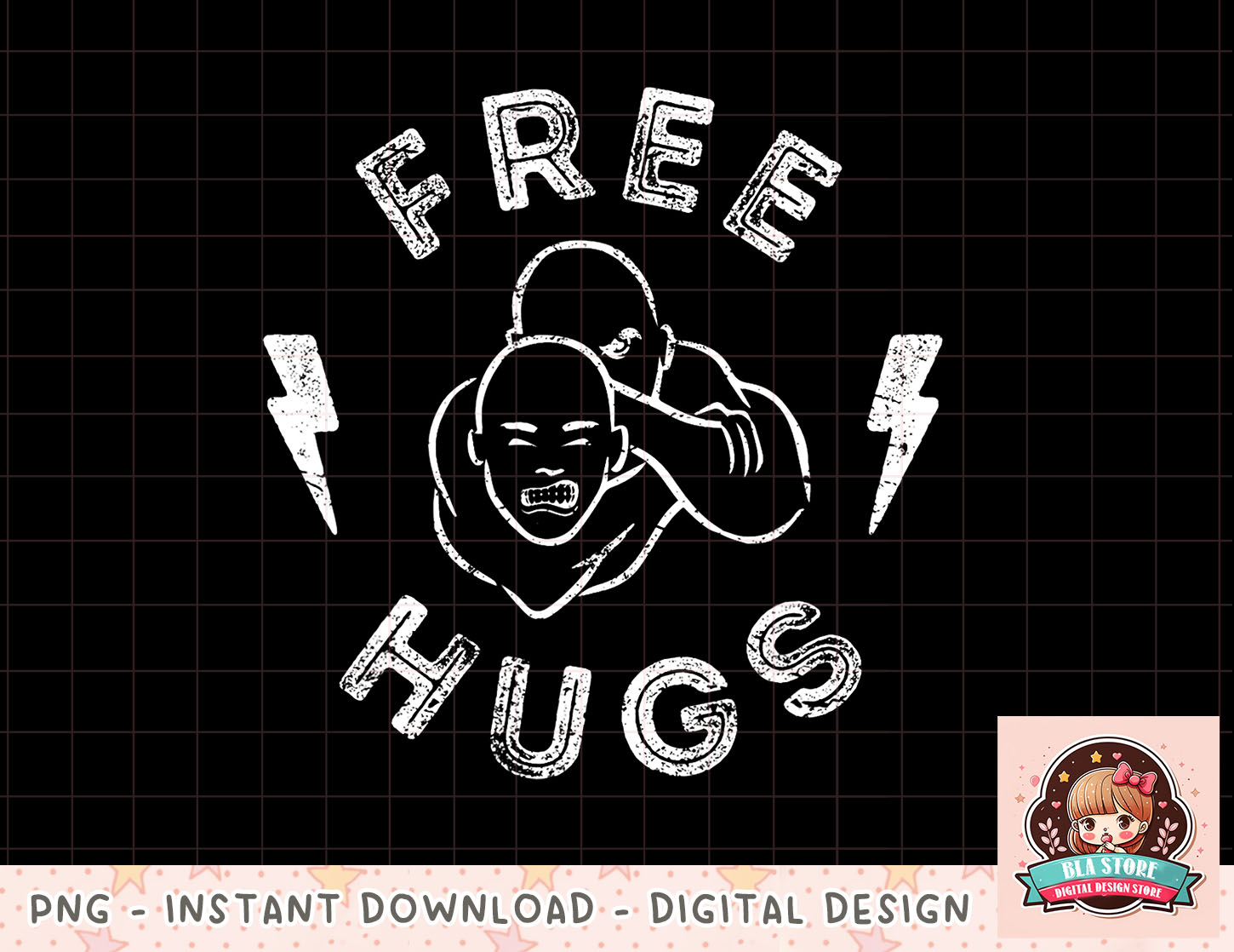 Funny BJJ Shirt Brazilian Jiu-Jitsu Free Hugs png, instant d | Inspire ...
