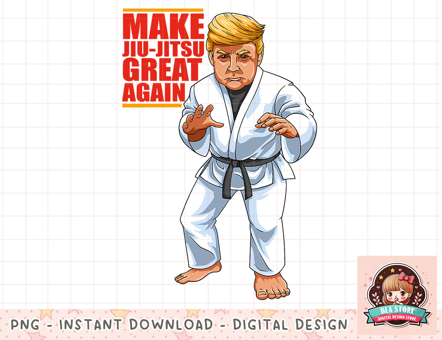 Funny Donald Trump Republican - Jiu-Jitsu and BJJ Gift png, - Inspire ...