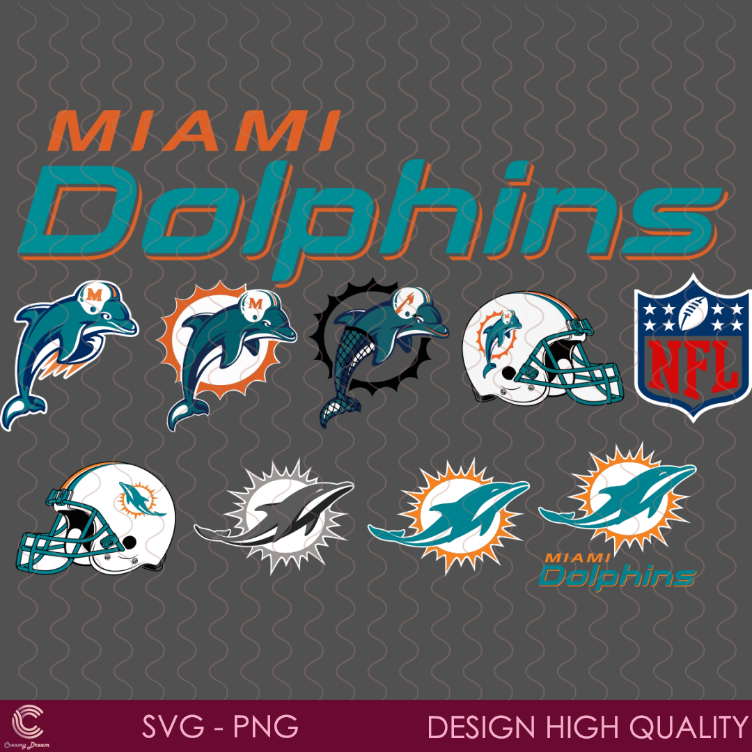 Miami Dolphins Svg, Sport Svg, NFL Svg, Dolphins Svg, Miami | Inspire ...