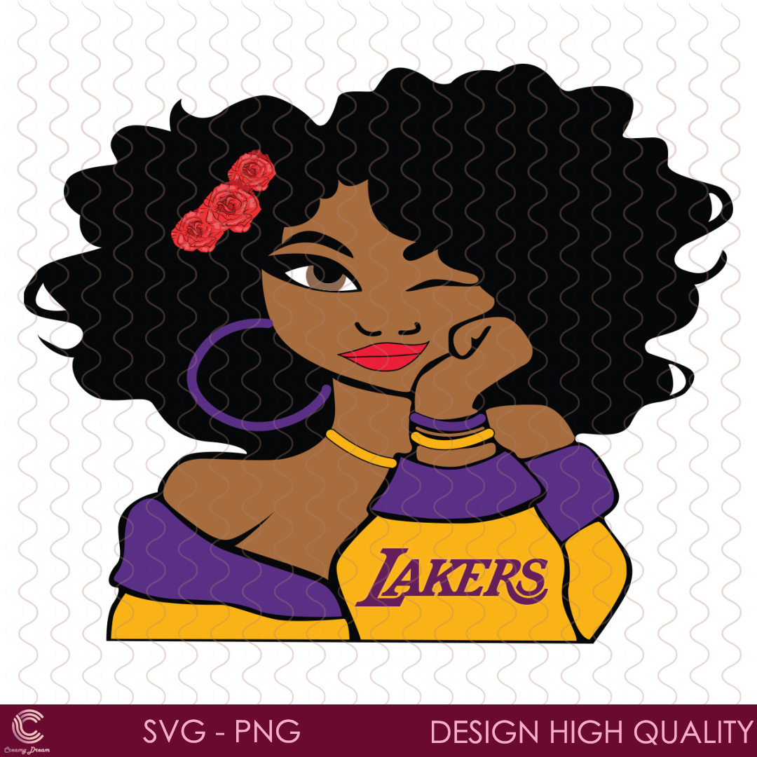 Los Angeles Lakers African American Girl Football Team NFL T - Inspire ...