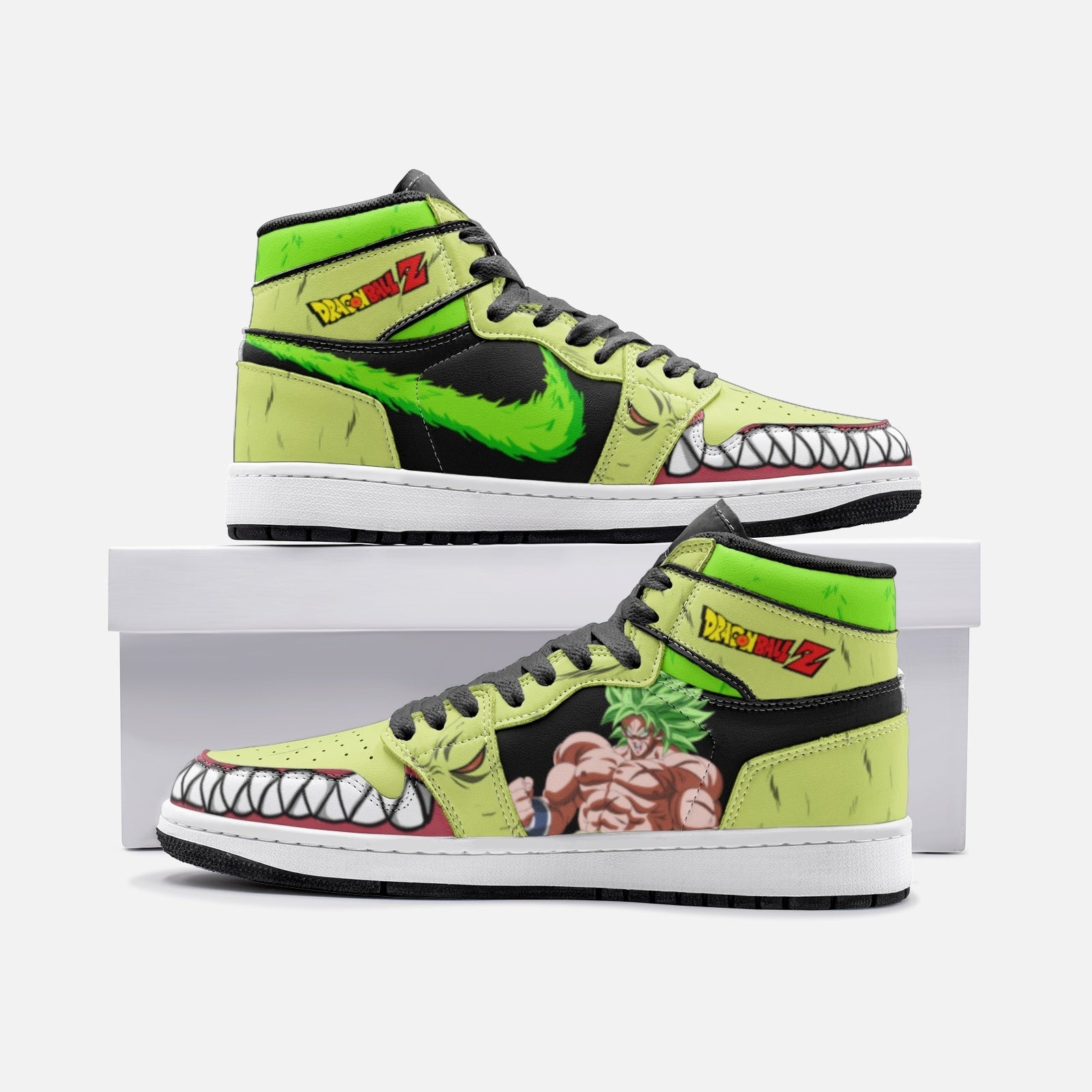 Broly and Bah Dragon Ball Z JD1 Shoes, Broly and Bah Dragon - Inspire ...