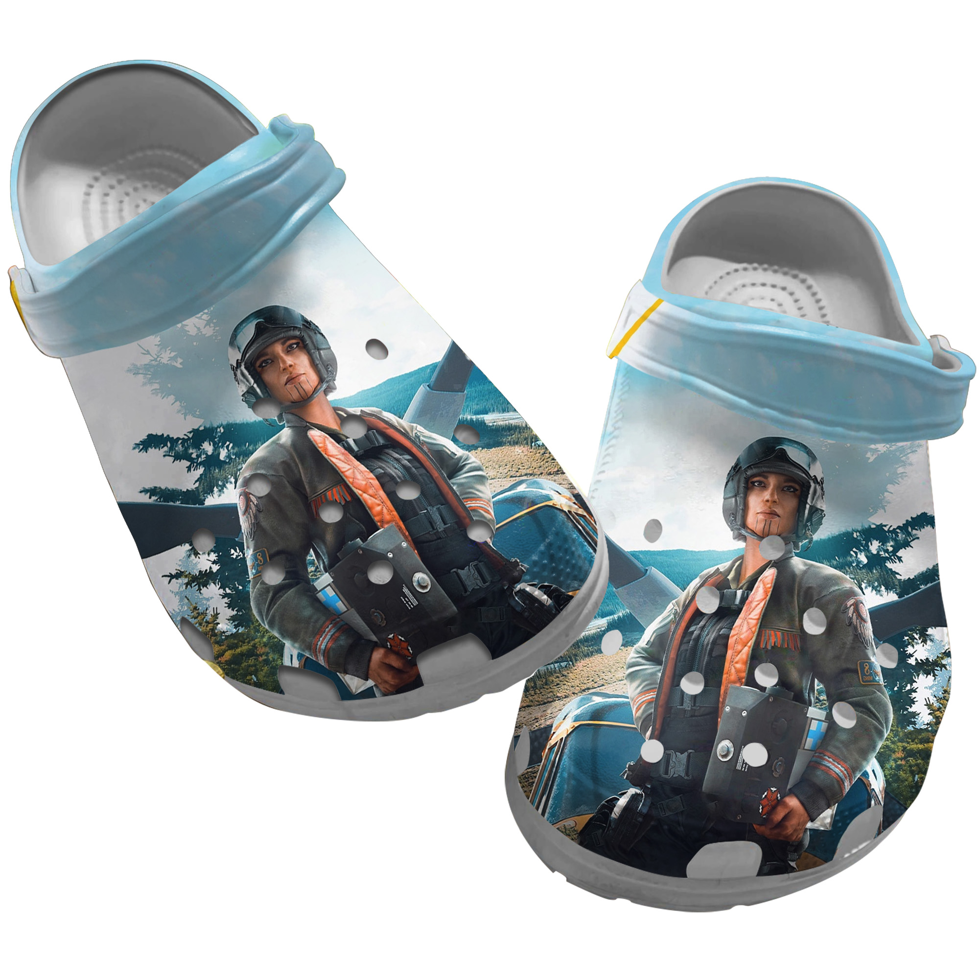 Rainbow Six Siege Clog Shoes Unisex, Rainbow Six Siege Crocs - Inspire ...