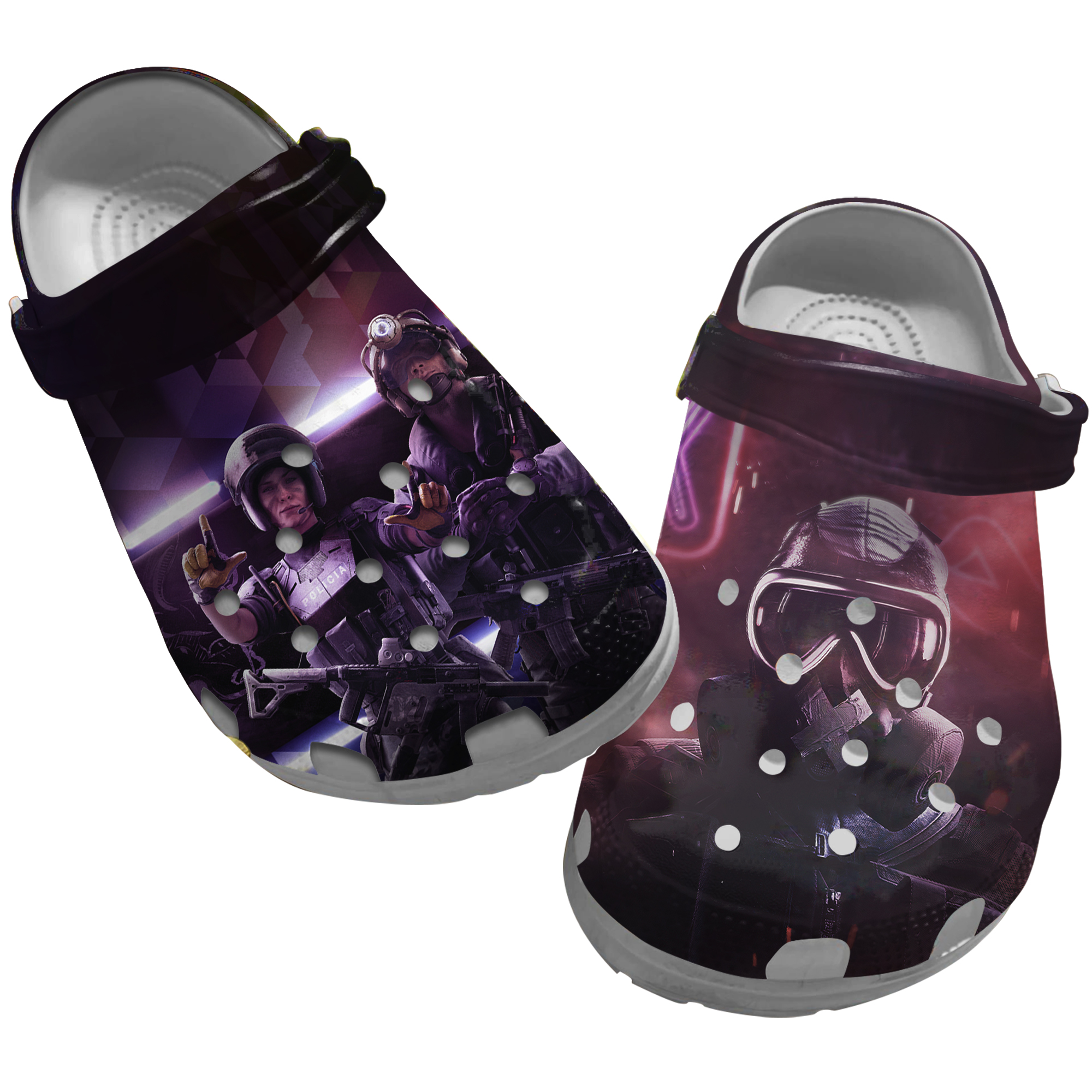 Rainbow Six Siege Sandals, Rainbow Six Siege Clog Shoes Unis | Inspire ...