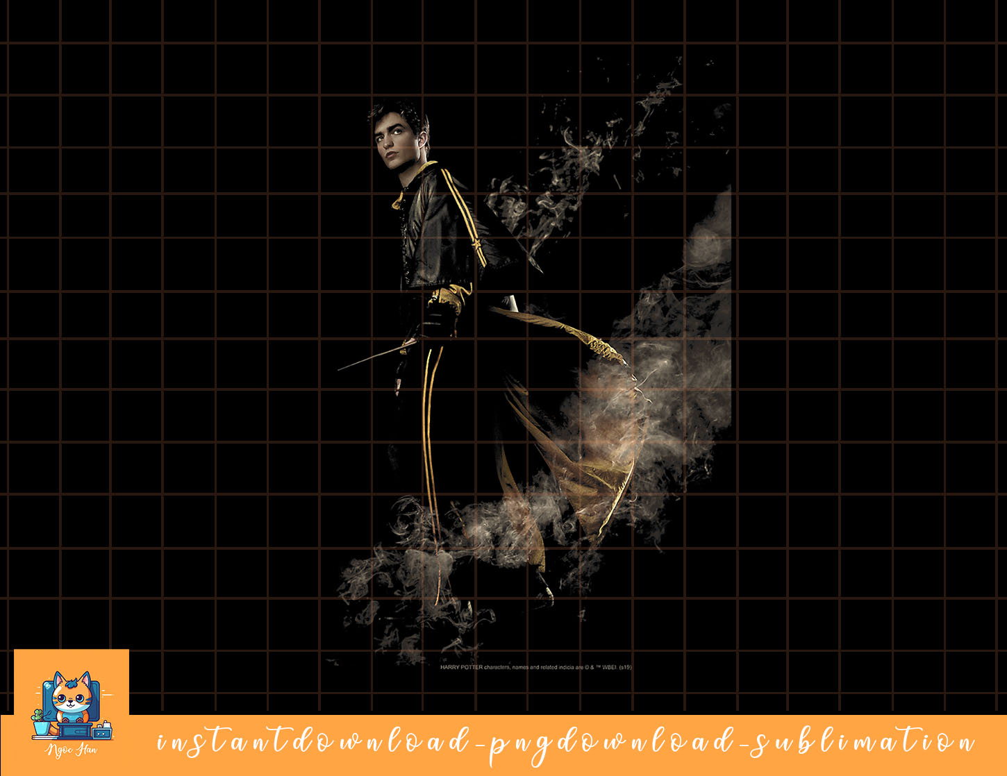 Harry Potter Cedric Diggory Dark Portrait png, sublimate, di - Inspire ...