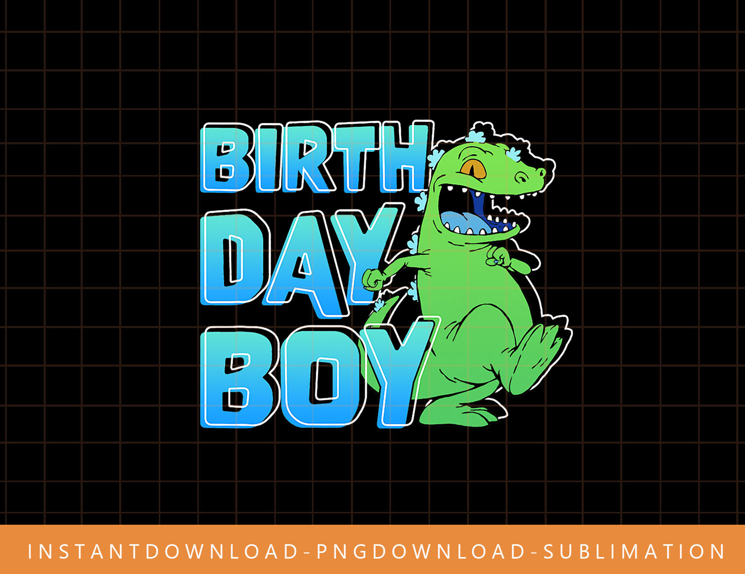 Rugrats Birthday Reptar Birthday Boy png, sublimate, digital - Inspire ...
