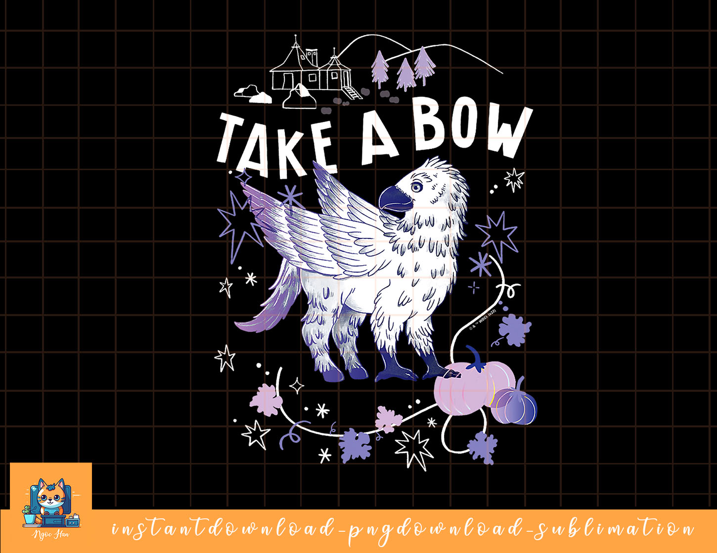 Harry Potter Deathly Hallows 2 Buckbeak Take A Bow Poster pn - Inspire ...