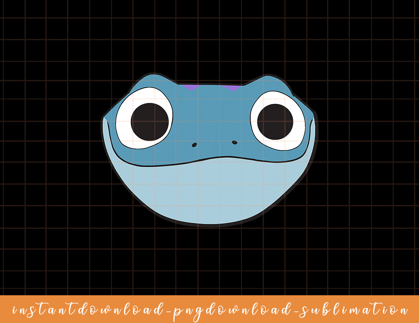 Disney Frozen 2 Bruni Cute Salamander Big Face png, sublimat - Inspire ...
