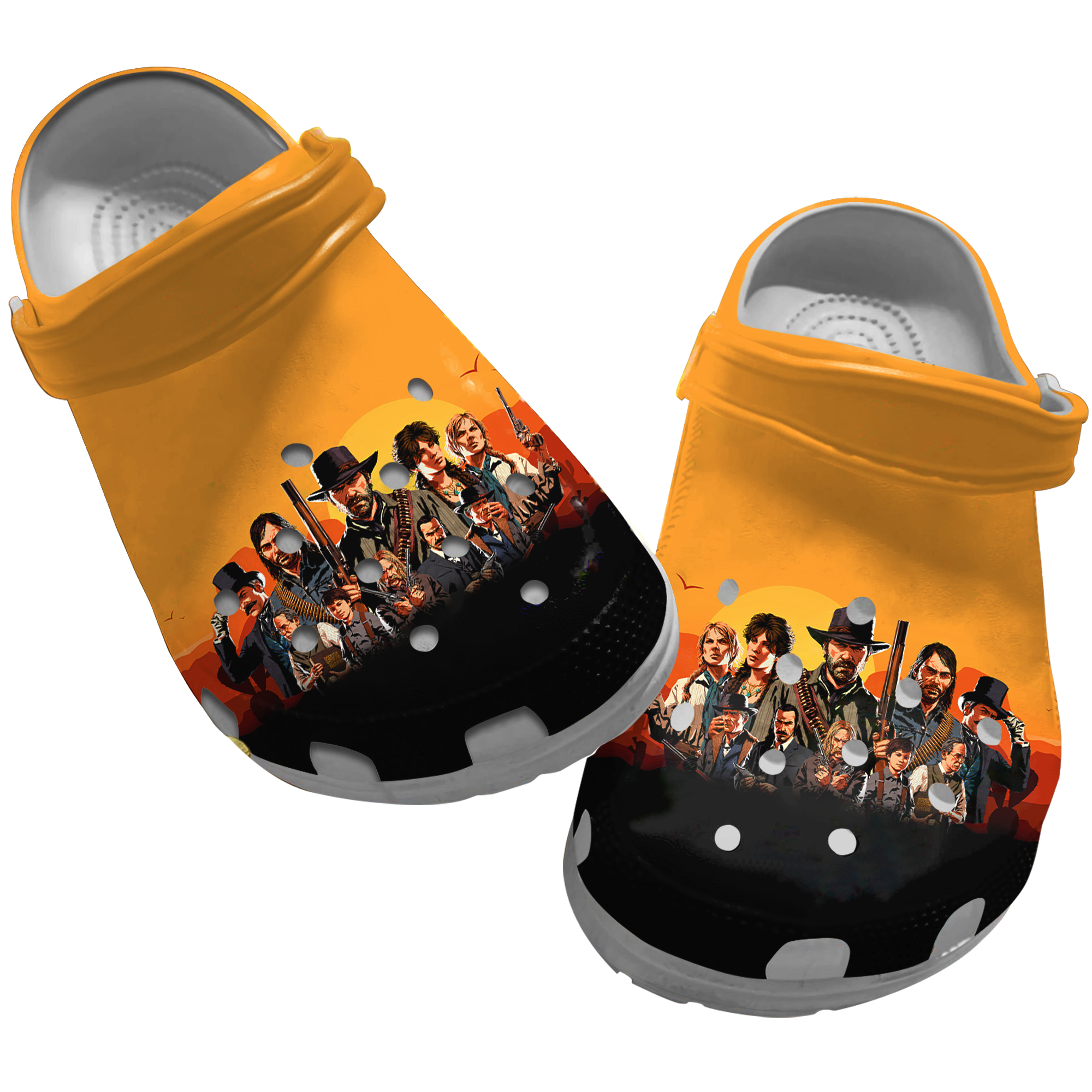 Red Dead Redemption Clog Shoes Unisex, Red Dead Redemption C | Inspire ...