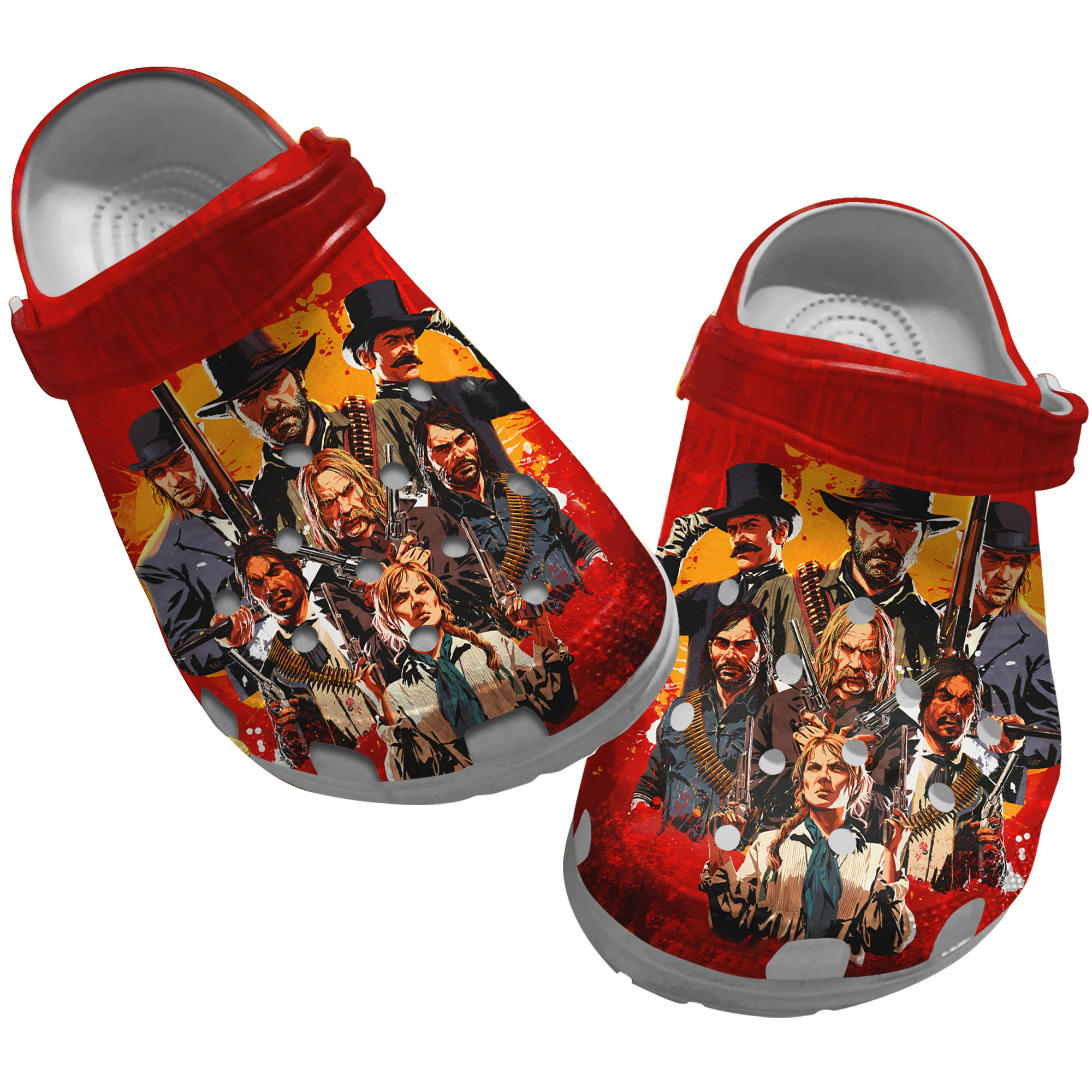Red Dead Redemption Sandals, Red Dead Redemption Crocs, Game | Inspire ...