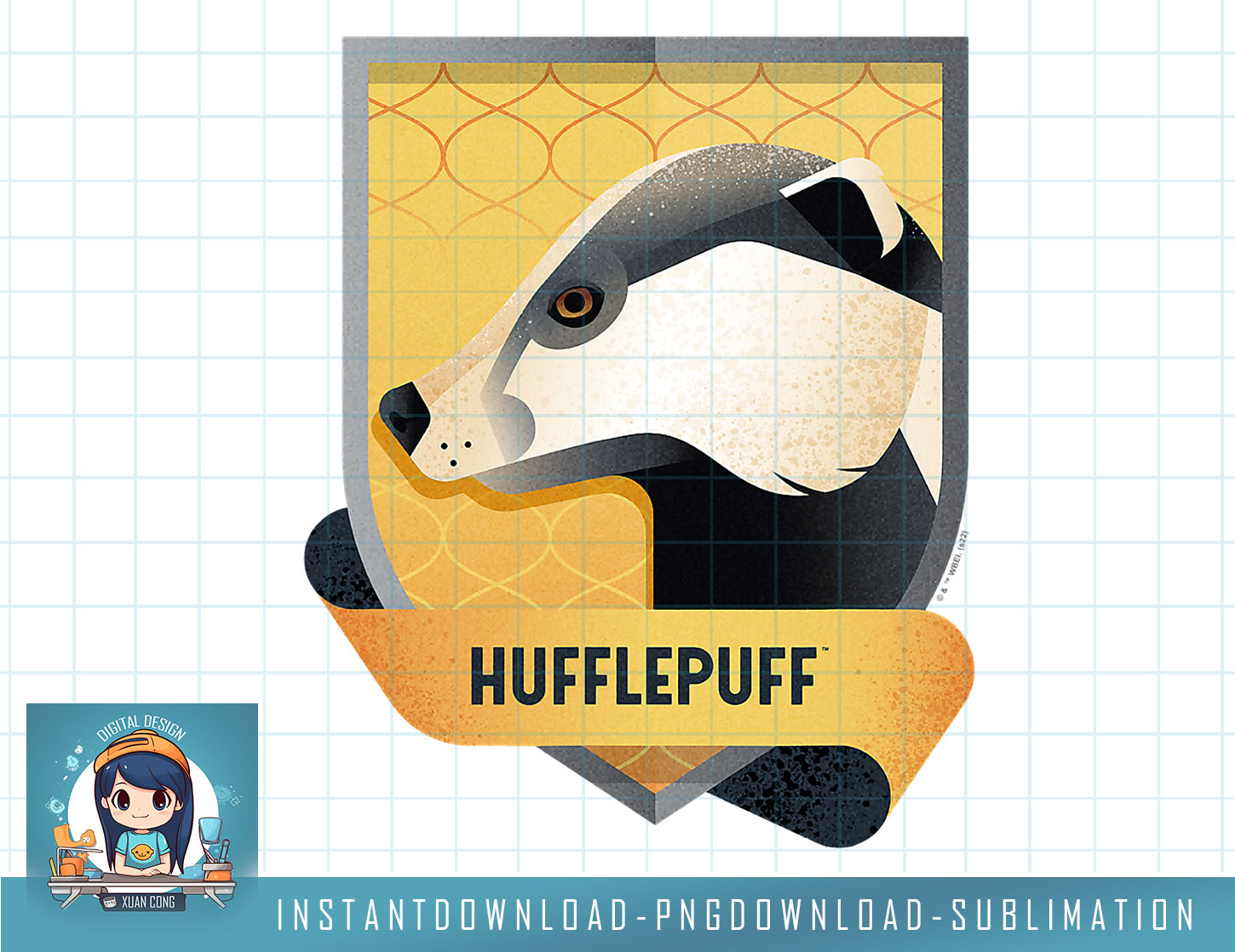 Harry Potter Deathly Hallows 2 Hufflepuff Badger Logo png, s | Inspire ...