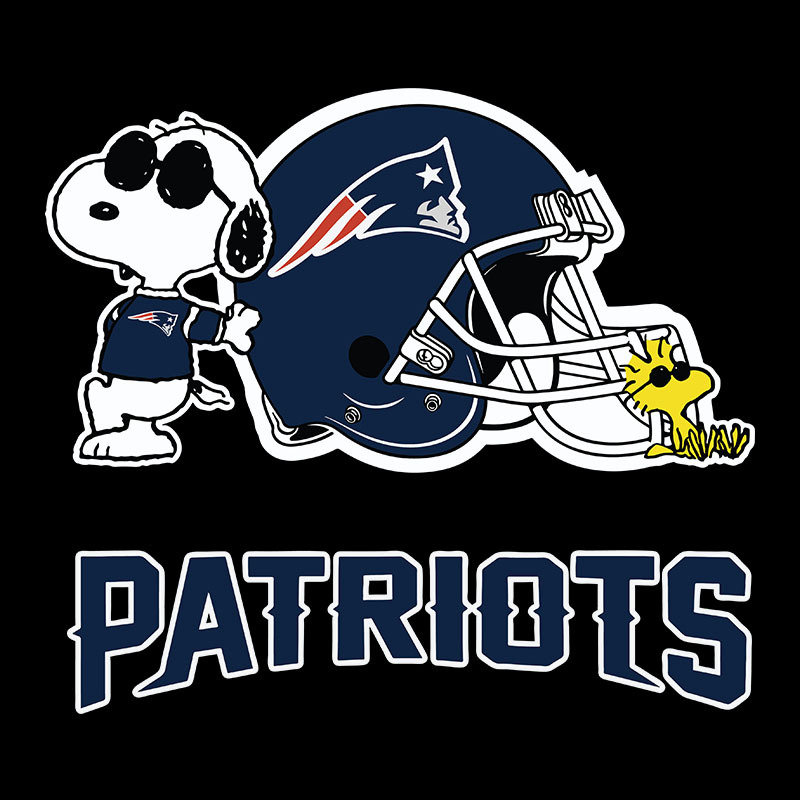 New England Patriots Snoopy NFL Svg, silhouette svg fies | Inspire Uplift