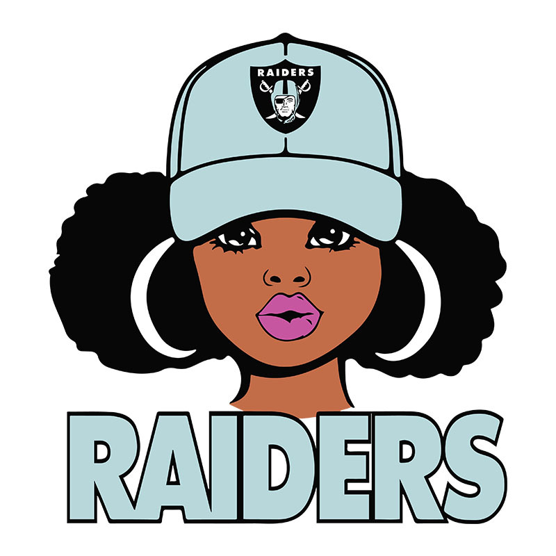 Oakland Raiders Girl svg, dxf, png, NFL girl svg,dxf,png, NF | Inspire ...