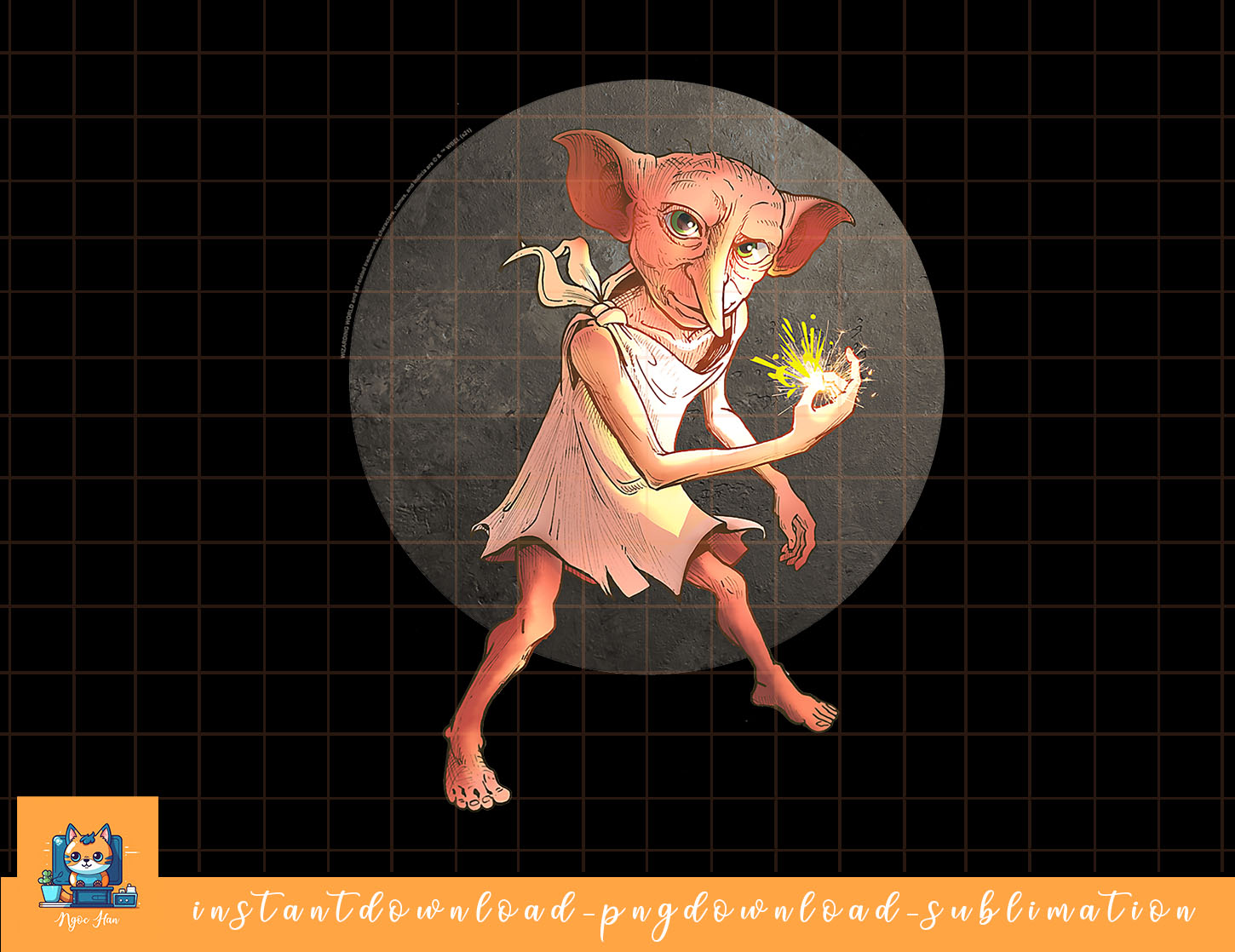 Harry Potter Dobbys House Elf Magic png , sublimate, digital - Inspire ...