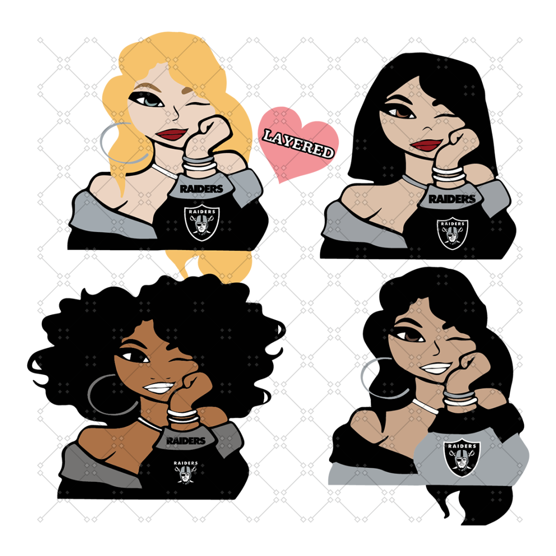 Raider Girl Svg, Sport Svg, Raiders Svg, Raiders | Inspire Uplift