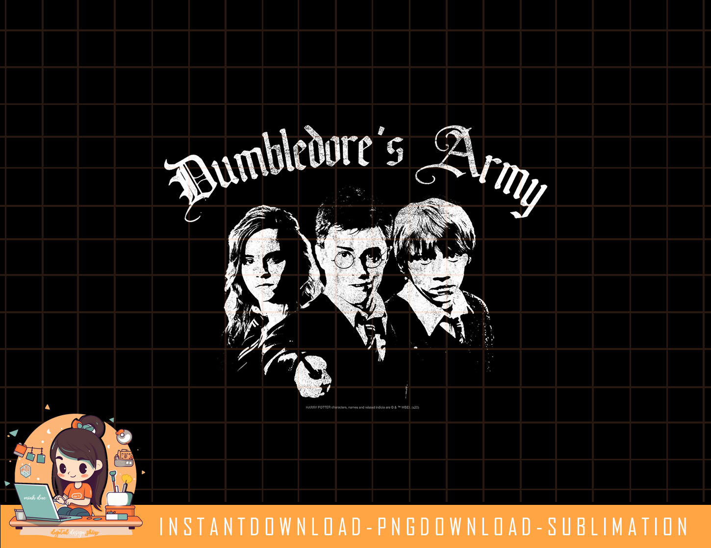 Harry Potter Dumbledores Army Group Shot png, sublimate, dig - Inspire ...