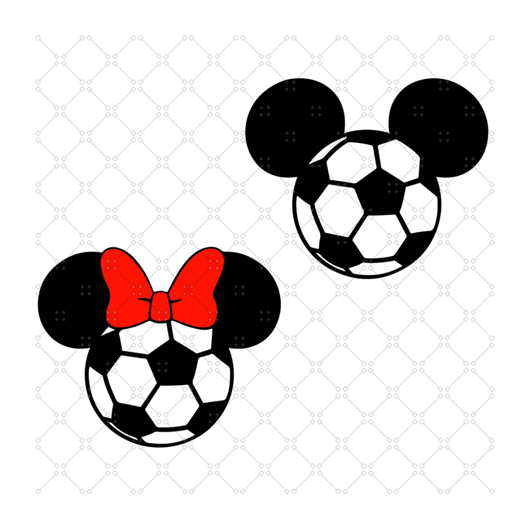 Minnie Mouse Football Svg, Sport Svg, Mickey Svg | Inspire Uplift