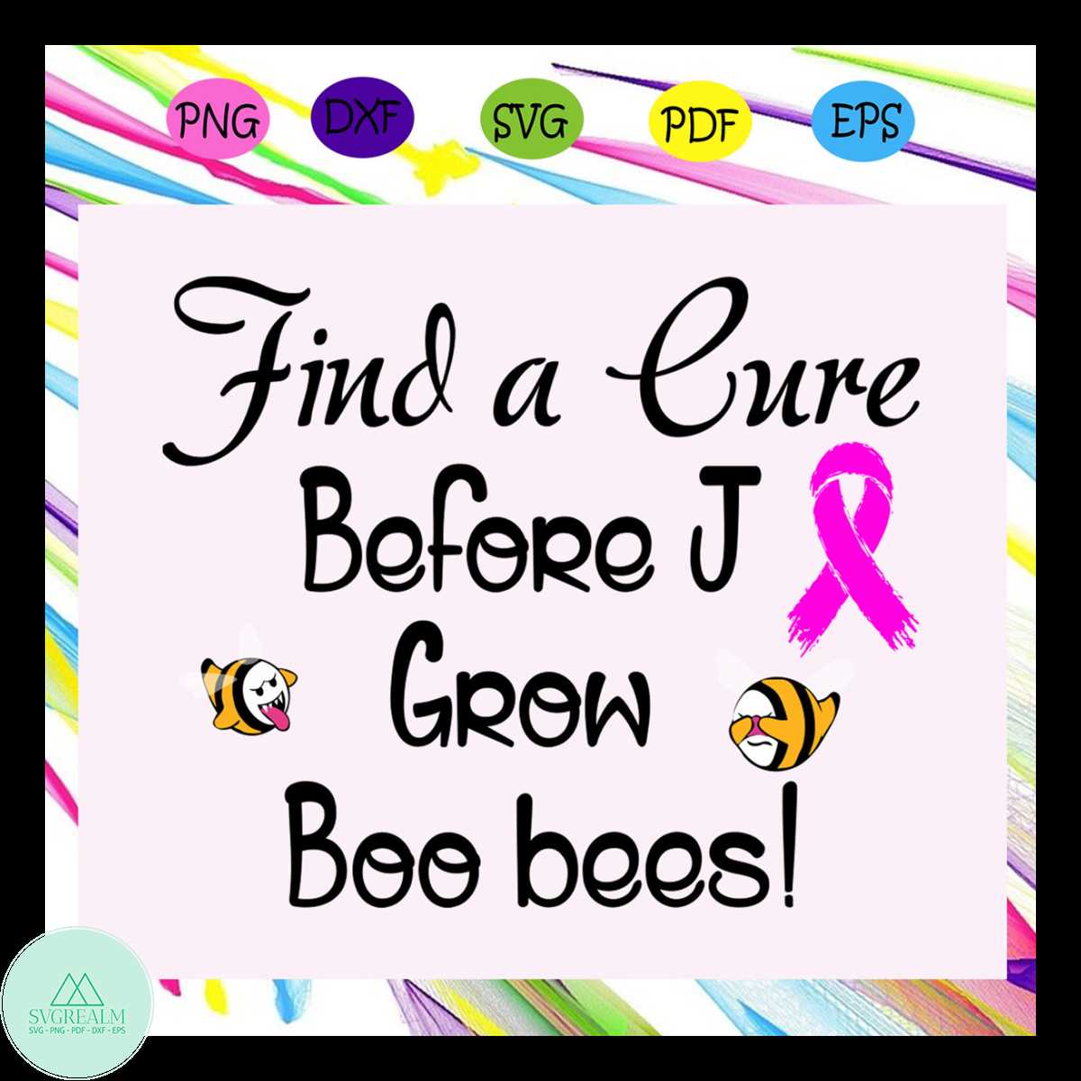 Find a cure before I grow boo bees, breast cancer, breast ca | Inspire ...