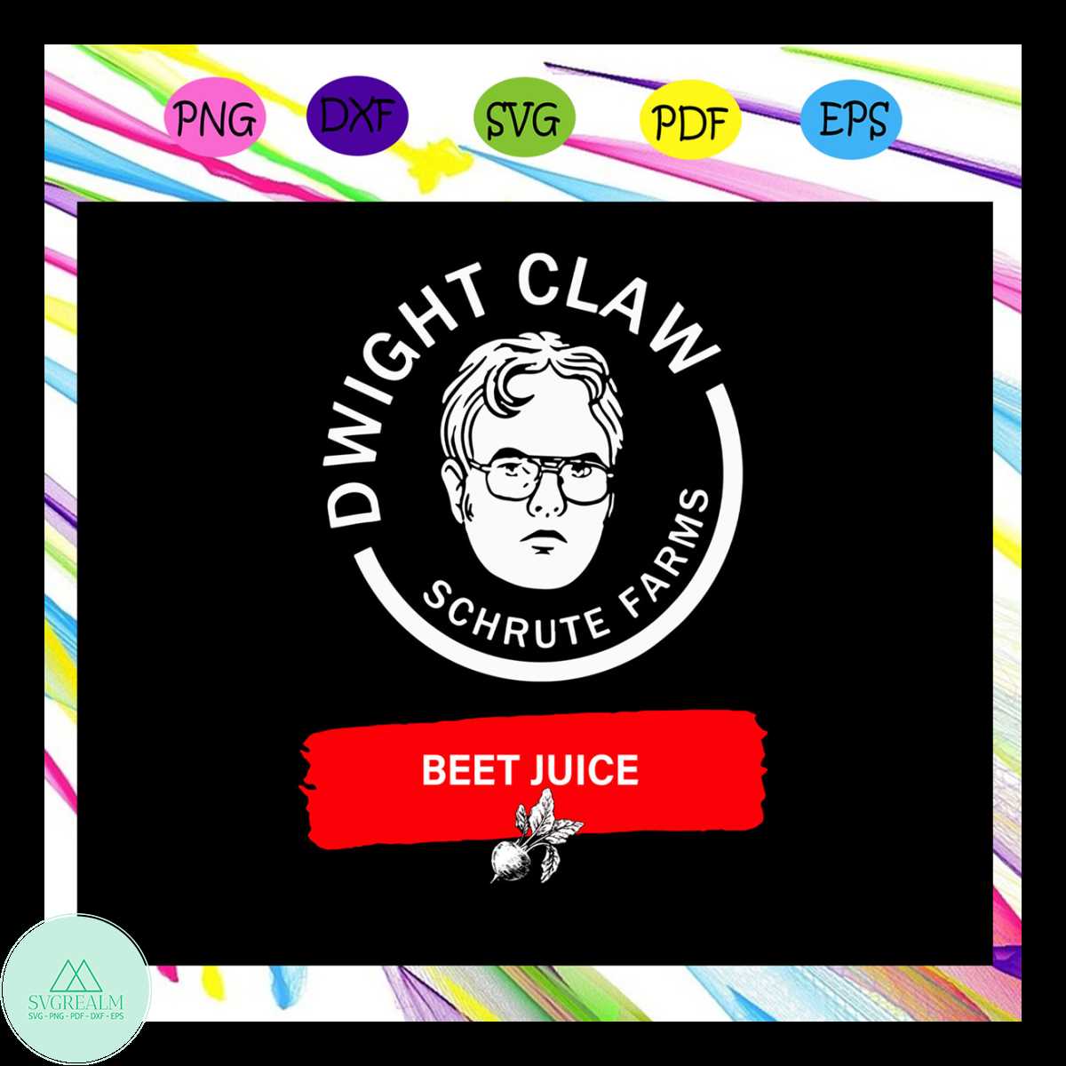 Dwight claw schrute farms beet juice, schrute farms, dwight - Inspire ...