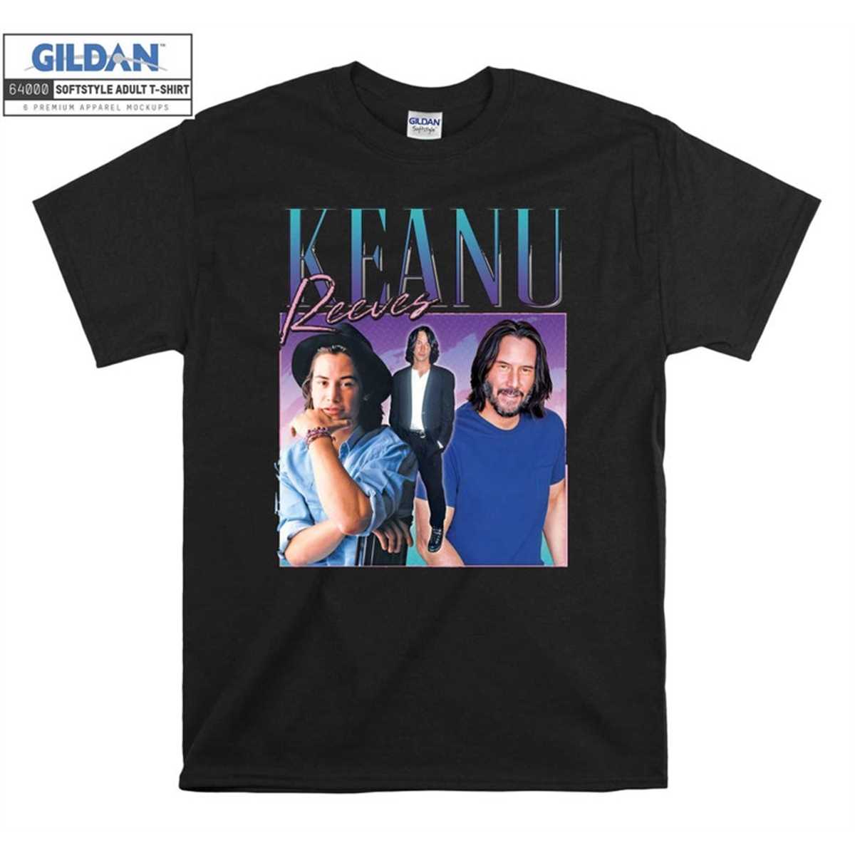 Kenau Reeves Homage Film Star Movie Icon T shirt Hoodie Hood | Inspire ...