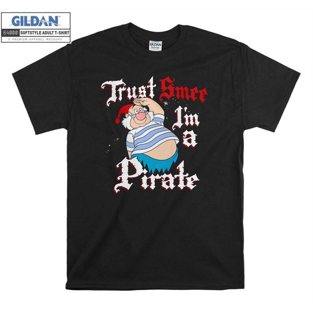Disney Peter Pan Trust SMEE I'm A Pirate Salute T shirt Hood - Inspire ...