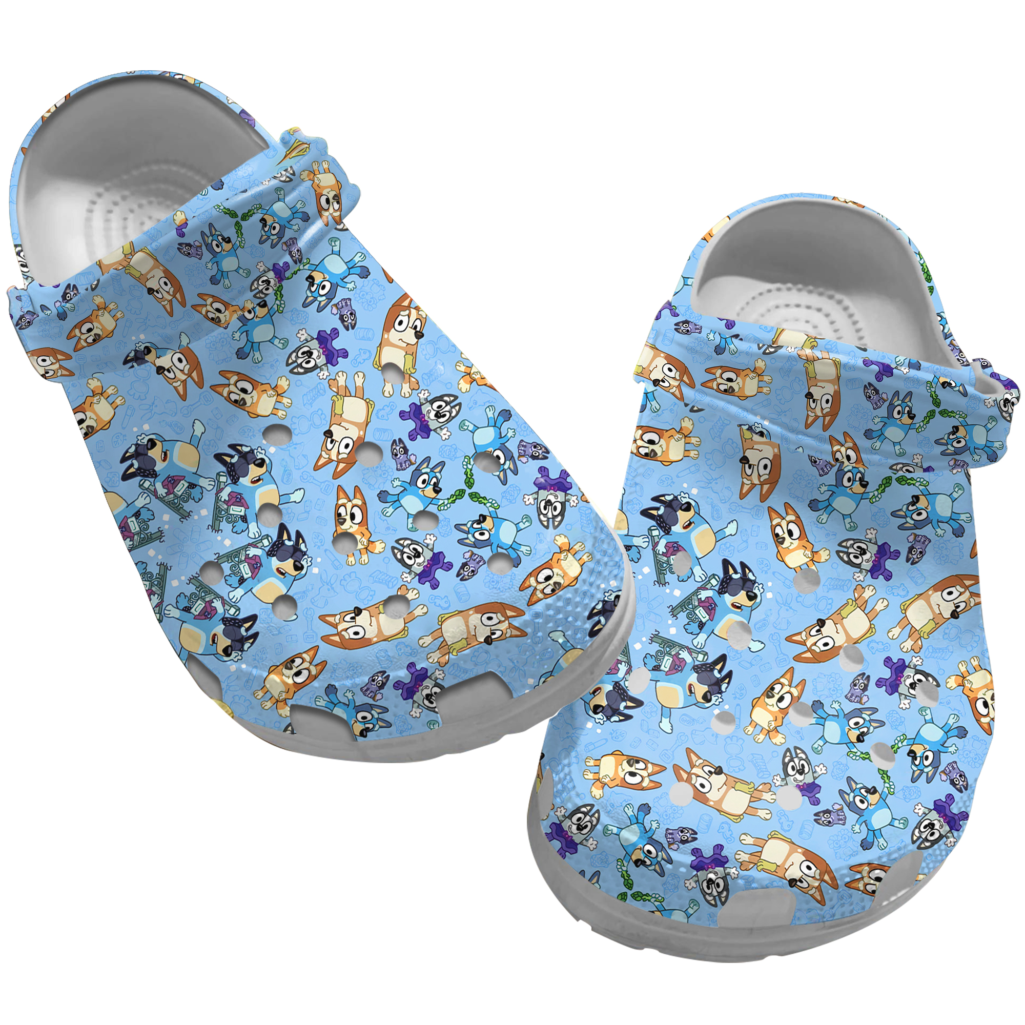 Bluey Clog Shoes Unisex, Bluey Crocs, Sitcom Crocs, Movie Sa - Inspire ...