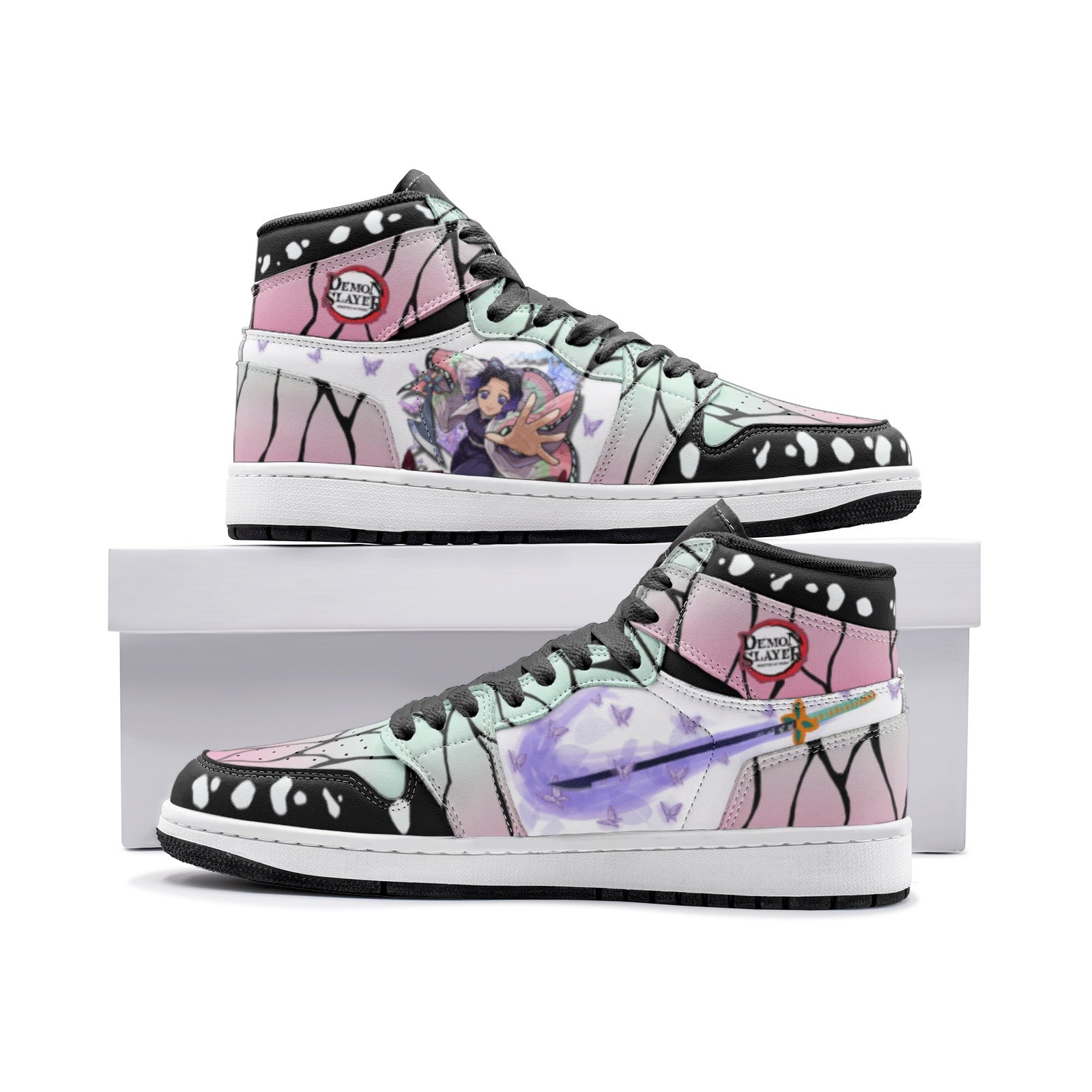 Shinobu Kocho Demon Slayer JD1 Shoes, Shinobu Kocho Demon Sl - Inspire ...