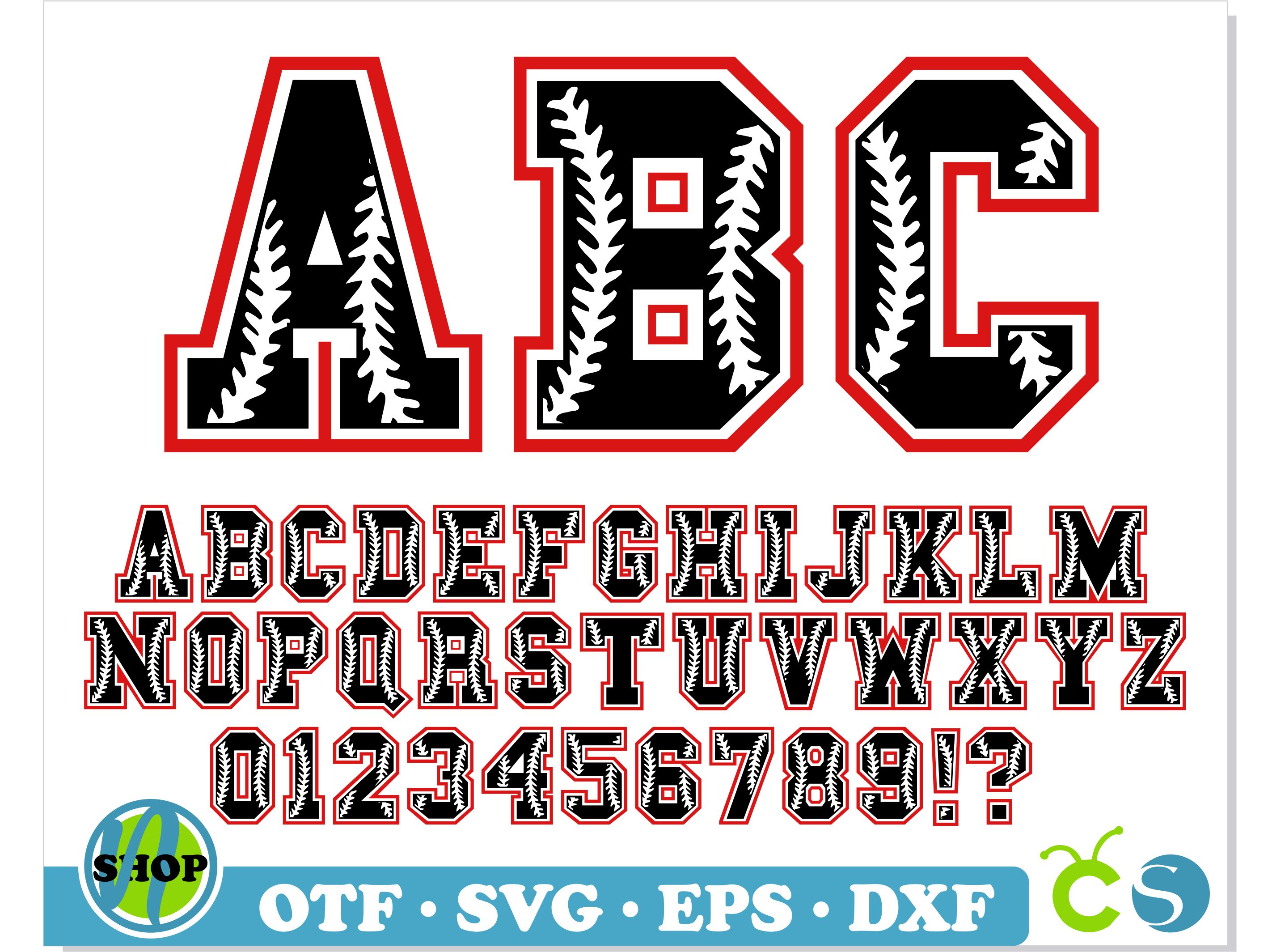 Baseball Font SVG Cricut, Baseball letters PNG, Baseball svg | Inspire ...