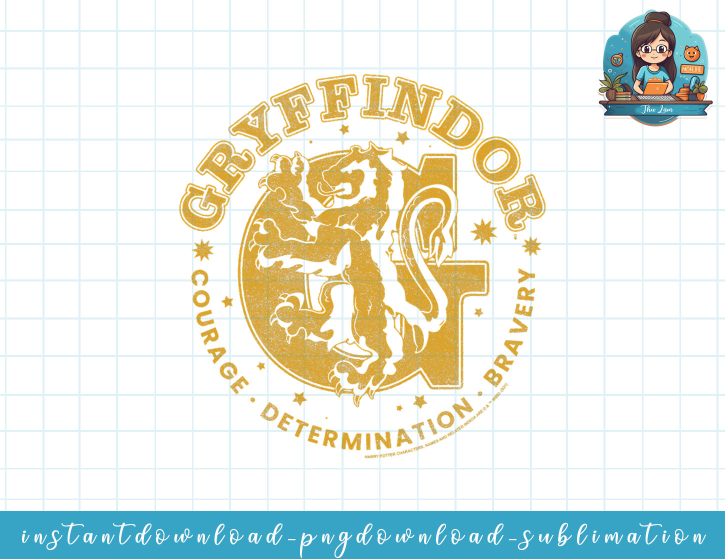 Harry Potter House Gryffindor Courage Determination Bravery - Inspire ...