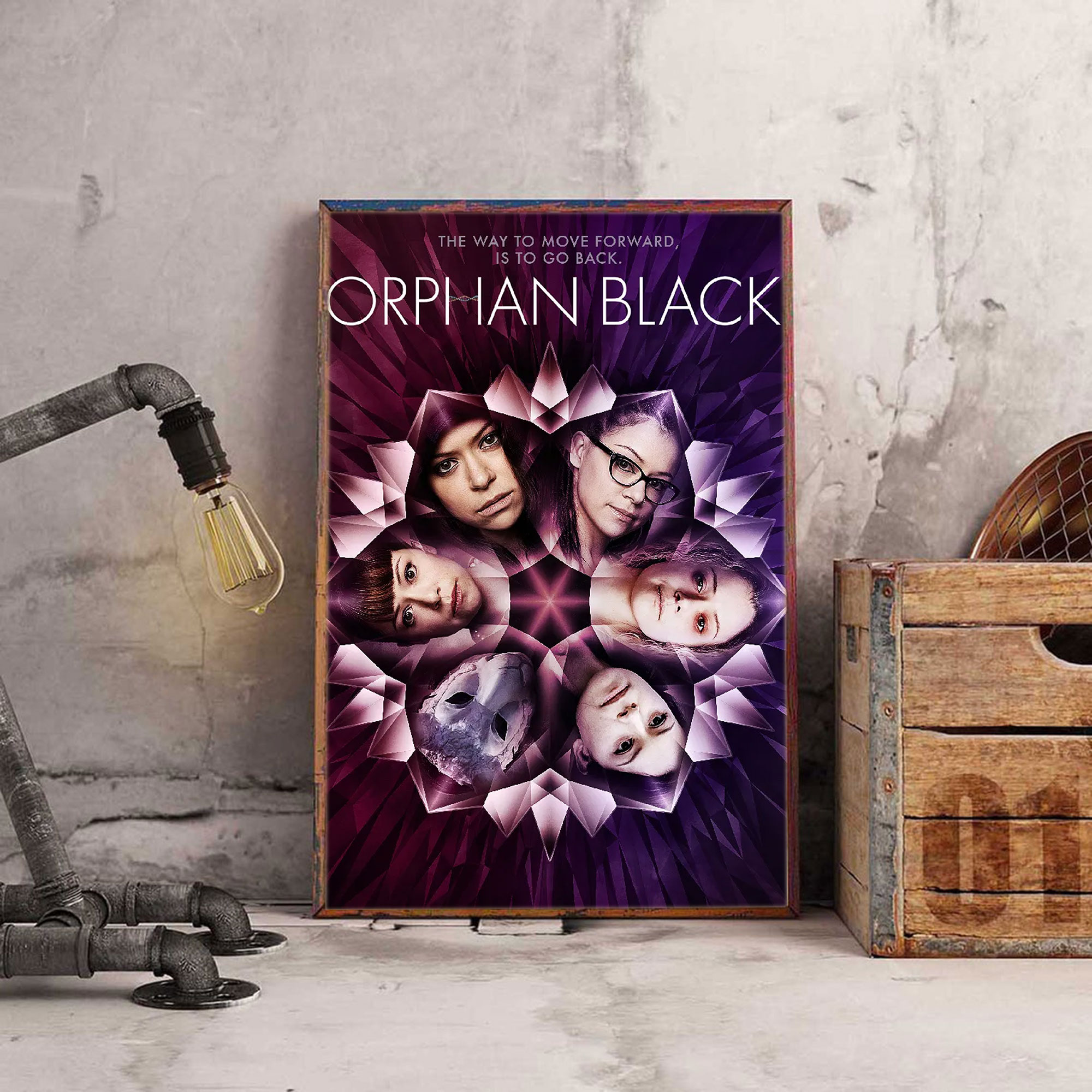 Movie Poster, Orphan Black Poster, Orphan Black Wall Art, Mo - Inspire ...