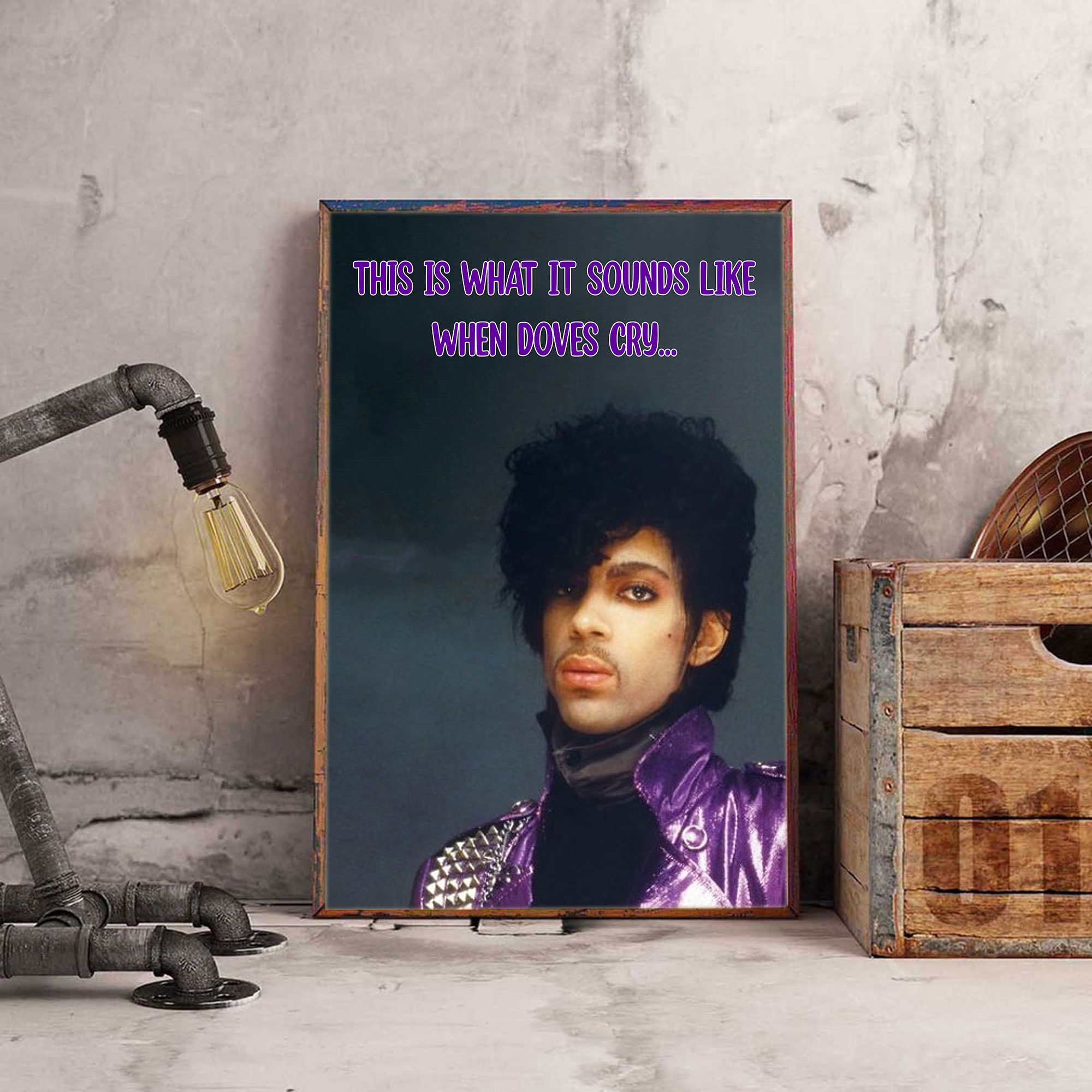 Movie Poster, Purple Rain Poster, Purple Rain Wall Art, Movi - Inspire ...