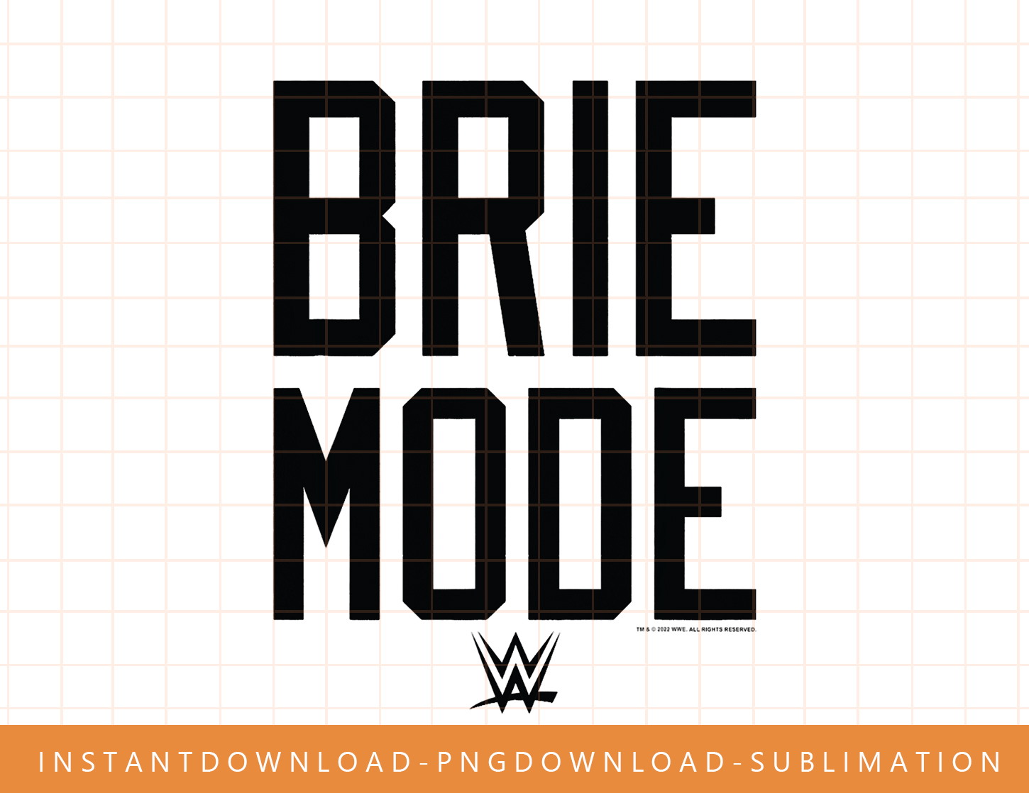 WWE Bella Twins Brie Mode Big Bold Text Logo T-Shirt copy | Inspire Uplift