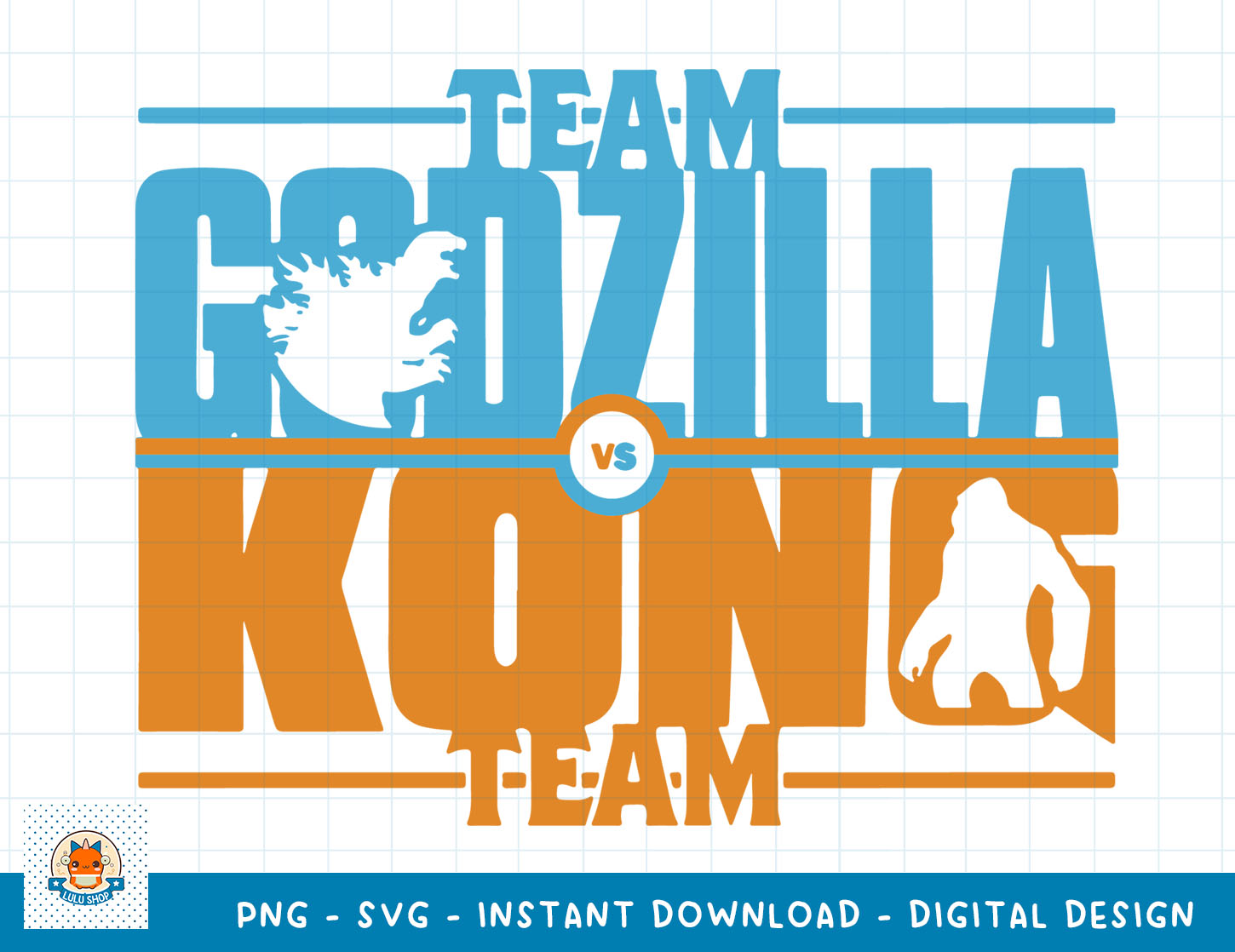 Team Godzilla png,svg, eps, King Kong Godzilla svg, Digital - Inspire ...