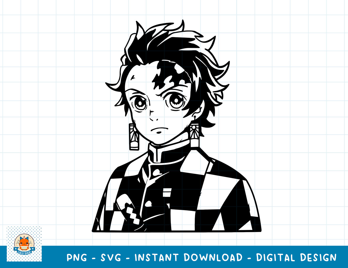 Demon Slayer Svg Anime Png Mange Svg Love Manga Digital Inspire Uplift